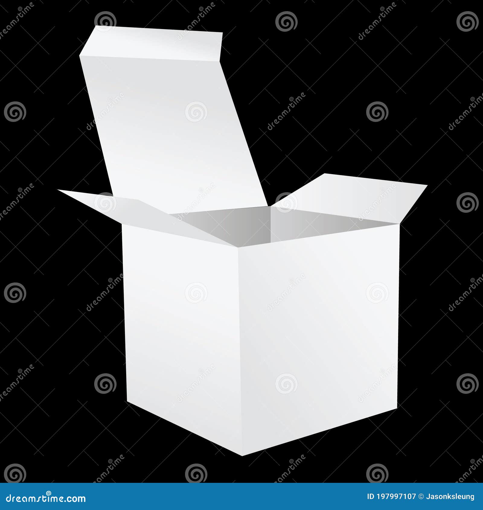 Cardboard box Graphic stock illustration. Illustration of deliver ...