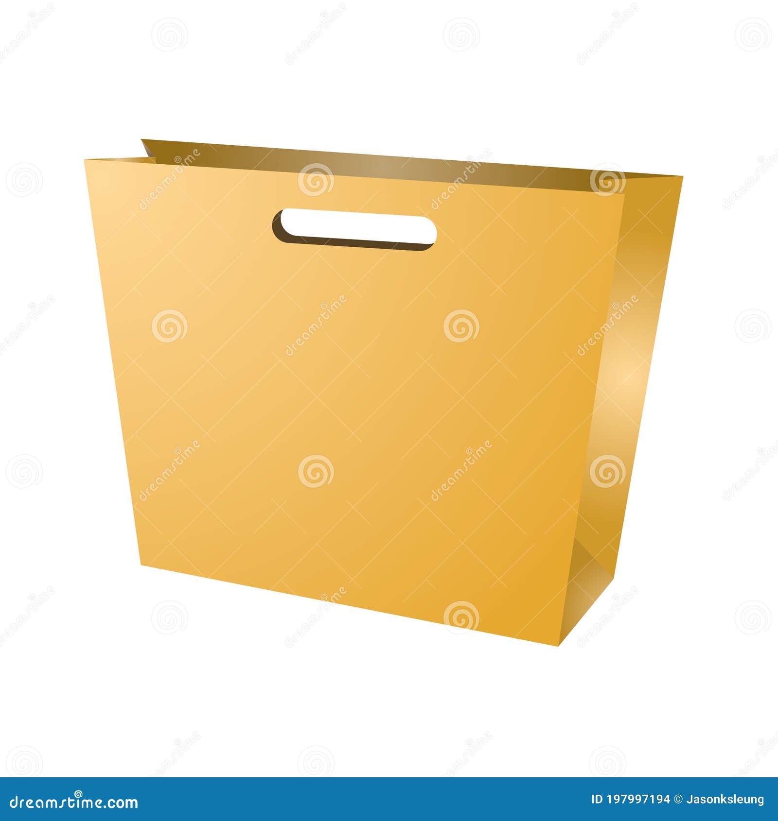 Paper bag graphic stock photo. Image of blank, isolated - 197997194