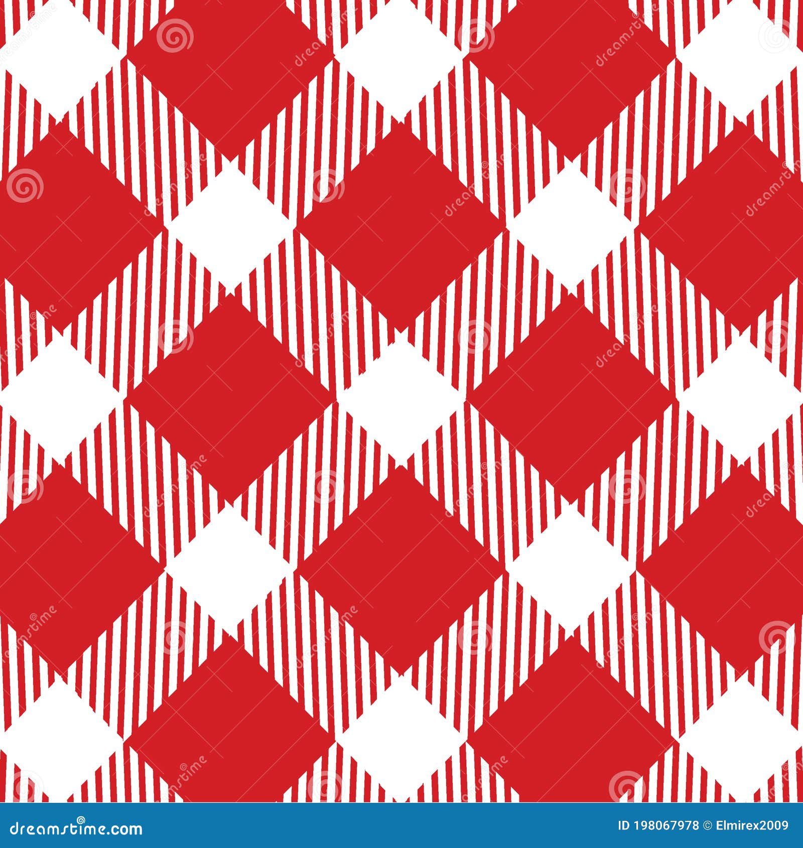 Red Gingham Pattern. Texture from Rhombus/squares for - Plaid ...