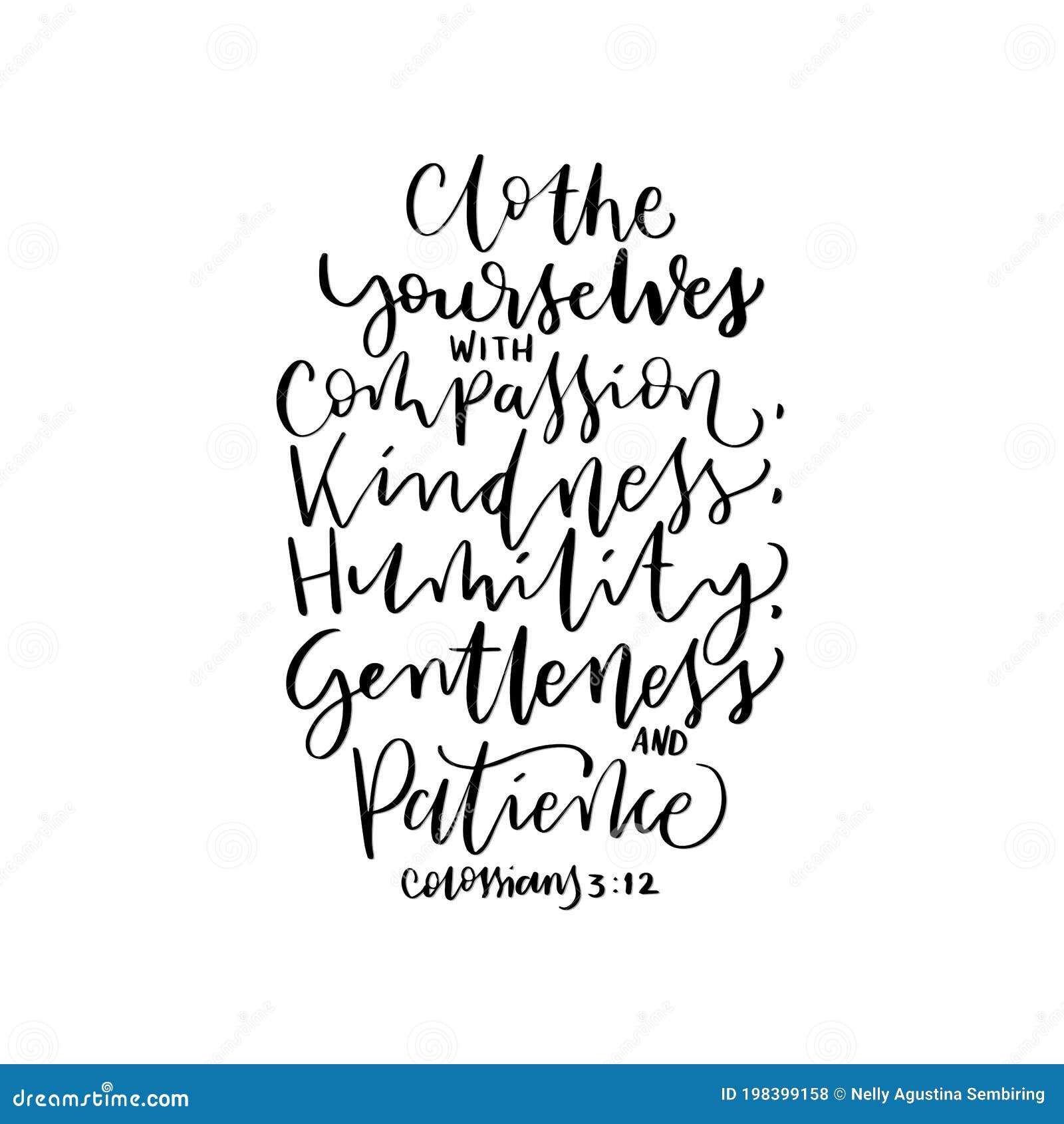 Compassion Calligraphy Stock Illustrations – 224 Compassion Calligraphy ...