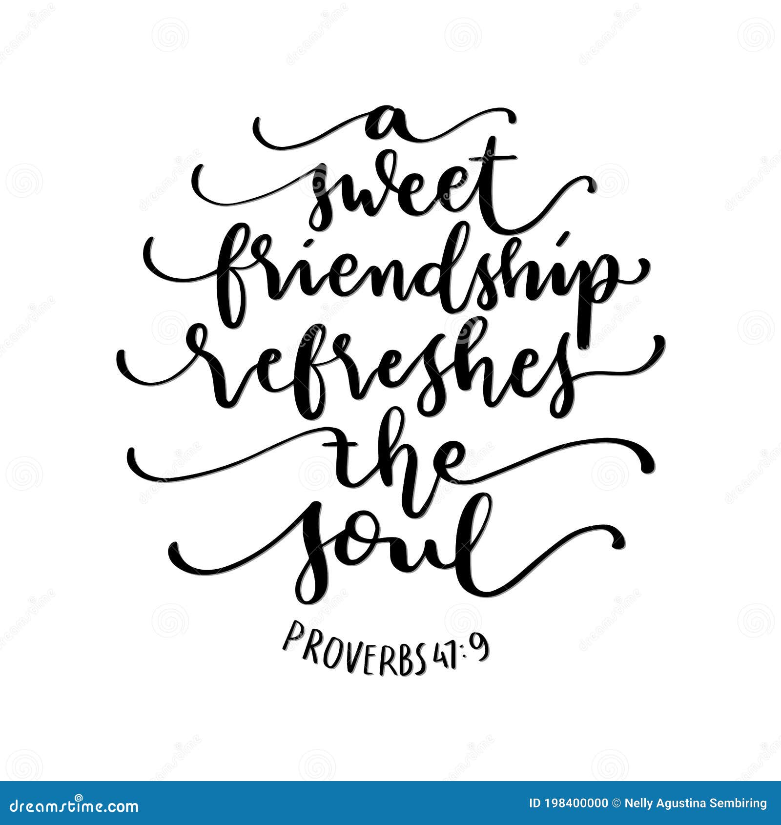 Printable Scripture Lettering on White Background Stock Vector ...