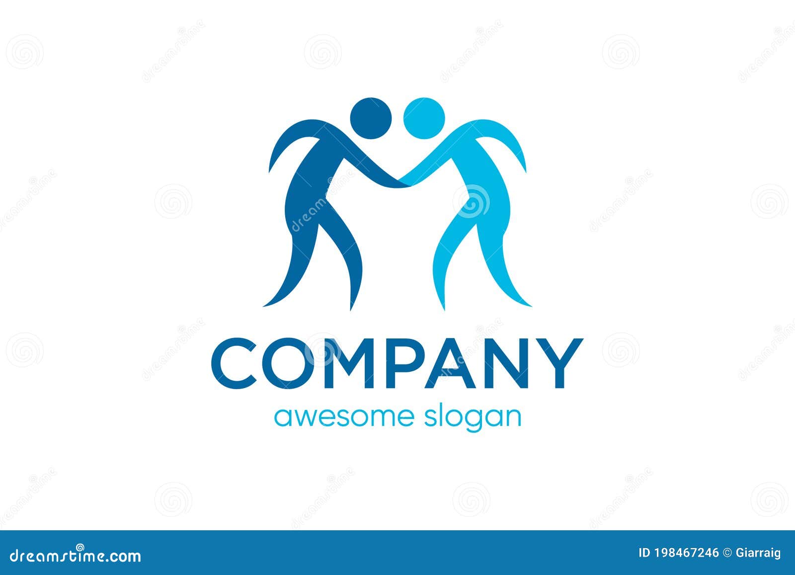 People Logo Template Ready To Use Stock Vector - Illustration of ...
