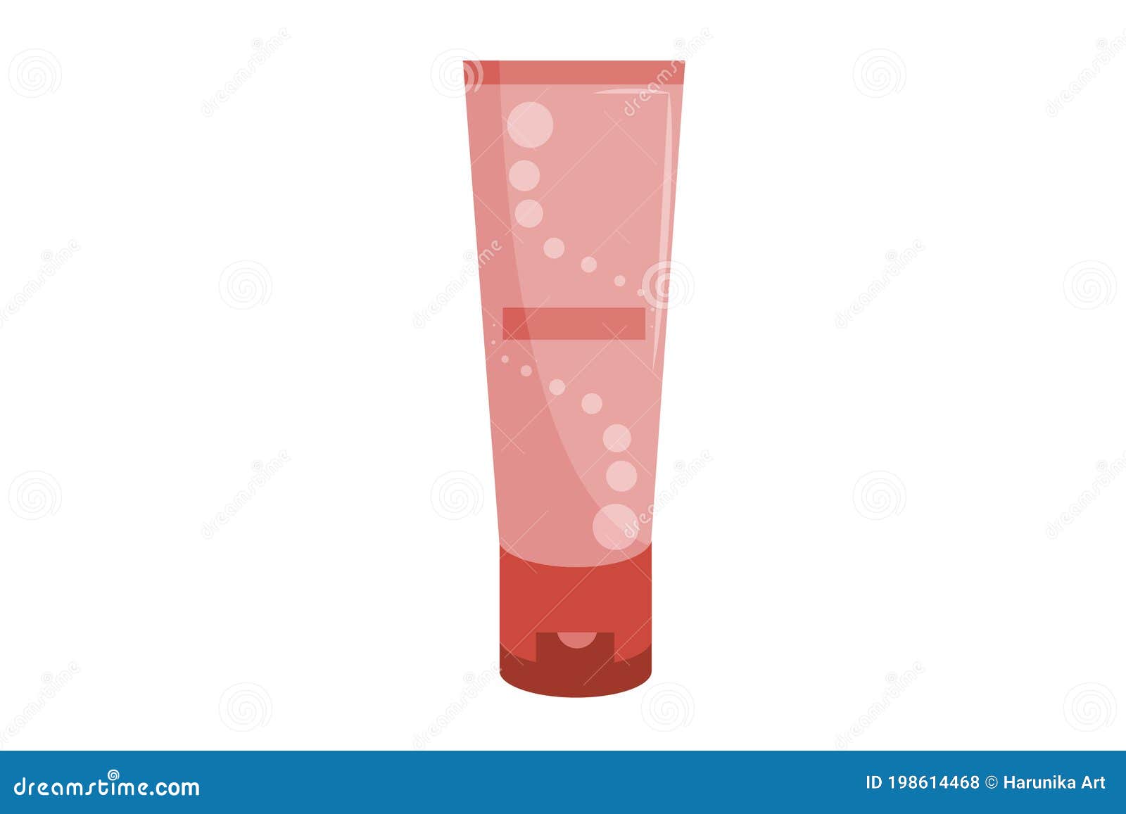 Illustration of Facial Moisturizer for Dry Skin Stock Vector ...