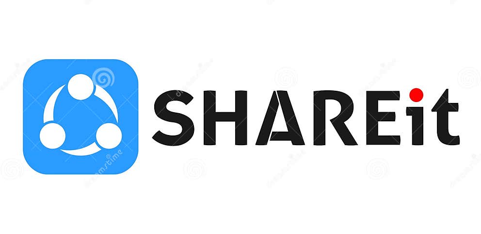 Shareit Logo Icon, Isolated on White Background. Editorial Image ...
