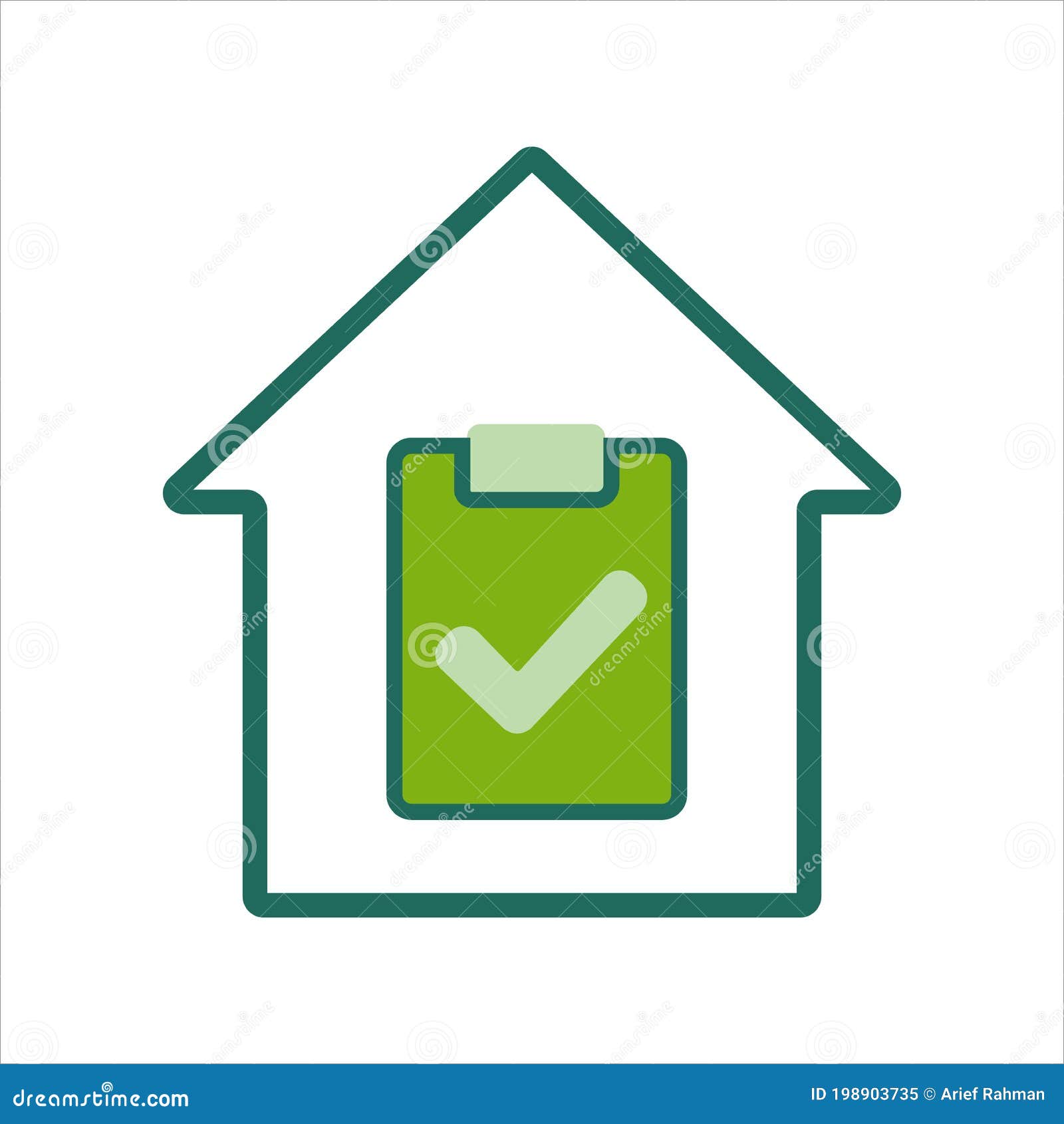 Home Icon. Home Icon with Task . Home Icon Concept for Mobile and Web ...