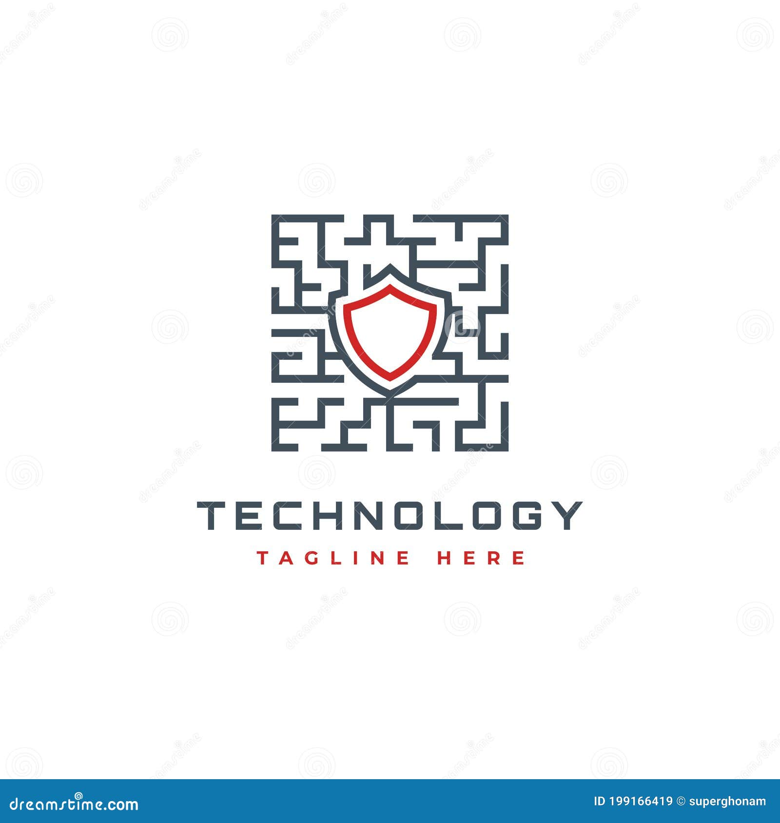 Security Technology Logo Design Inspiration` Stock Vector ...