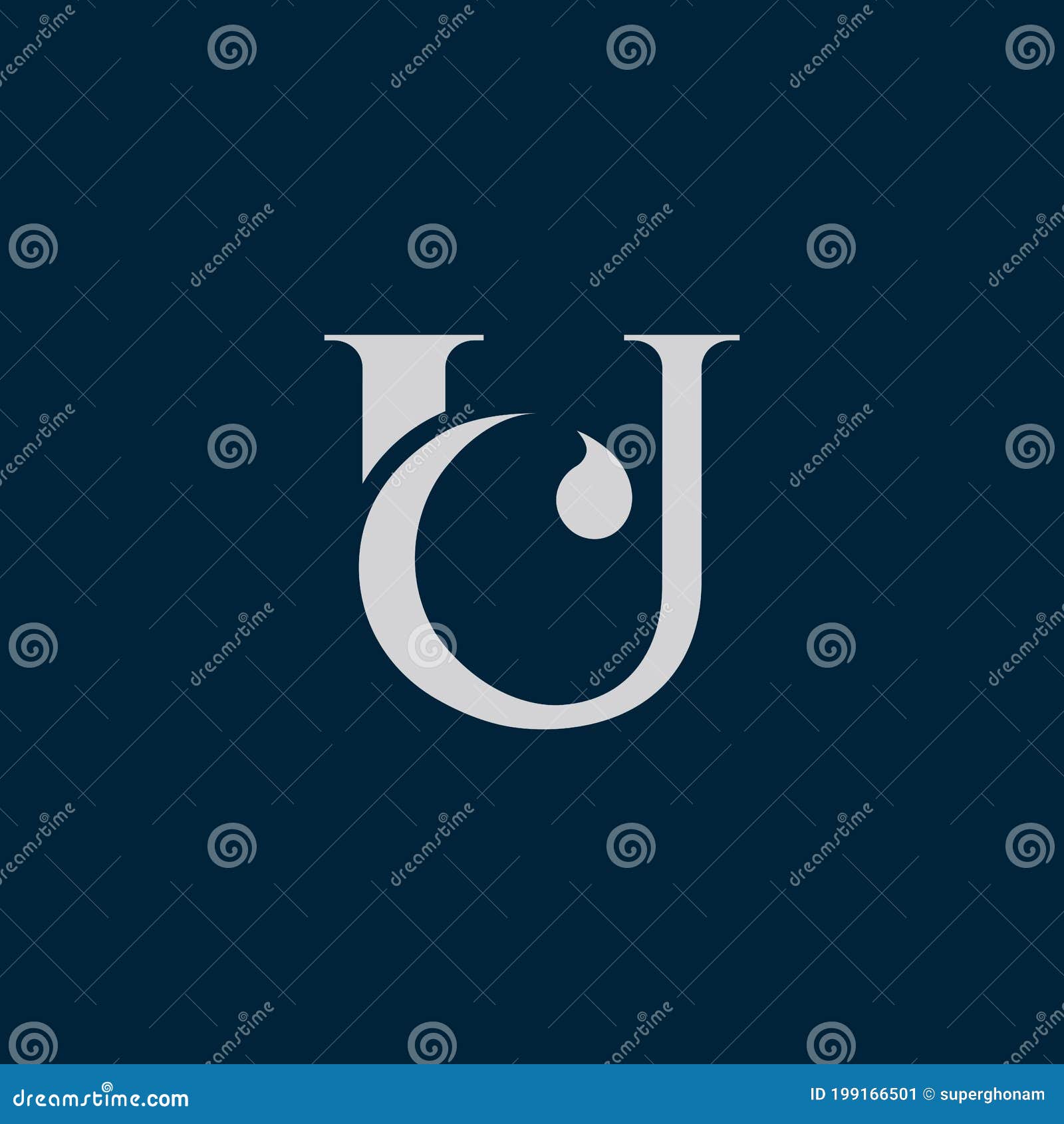 Letter U C Icon Logo Design Template Stock Vector - Illustration of ...