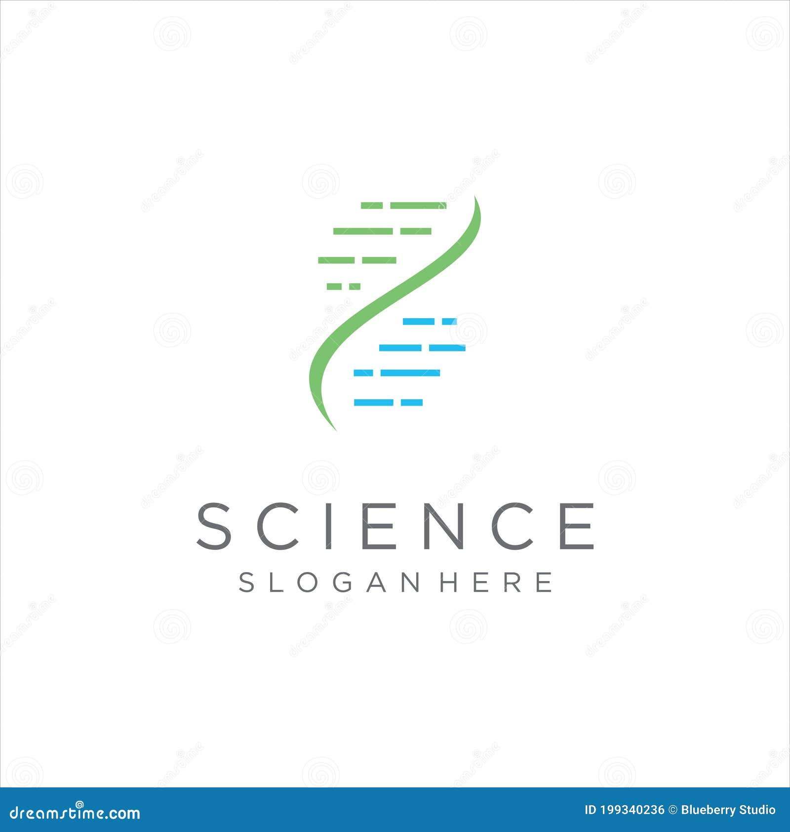 DNA Logo Design Template Icon. Gene Life Logo Vector Stock. Molecule ...