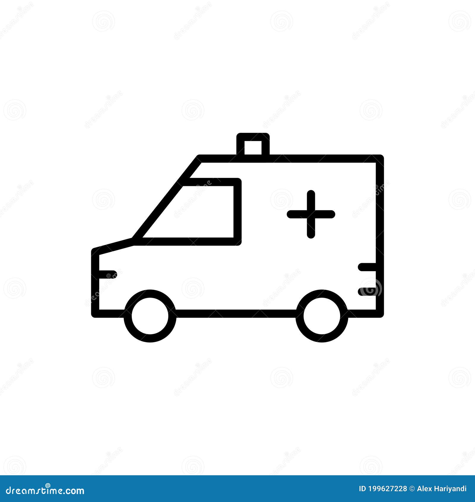 Medical Car Icon, Vector Illustration Stock Vector - Illustration of ...