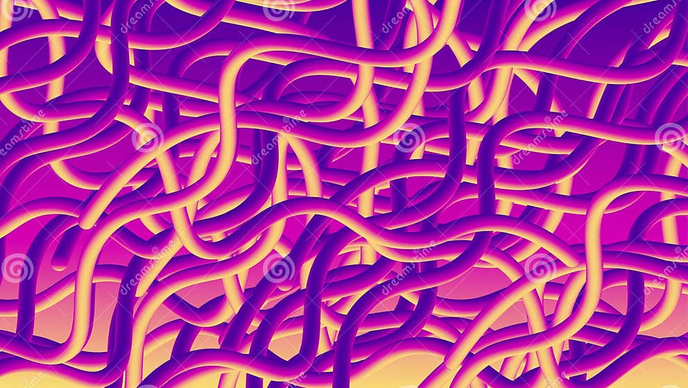 Abstract Irregular Curved Lines Background Stock Vector - Illustration ...