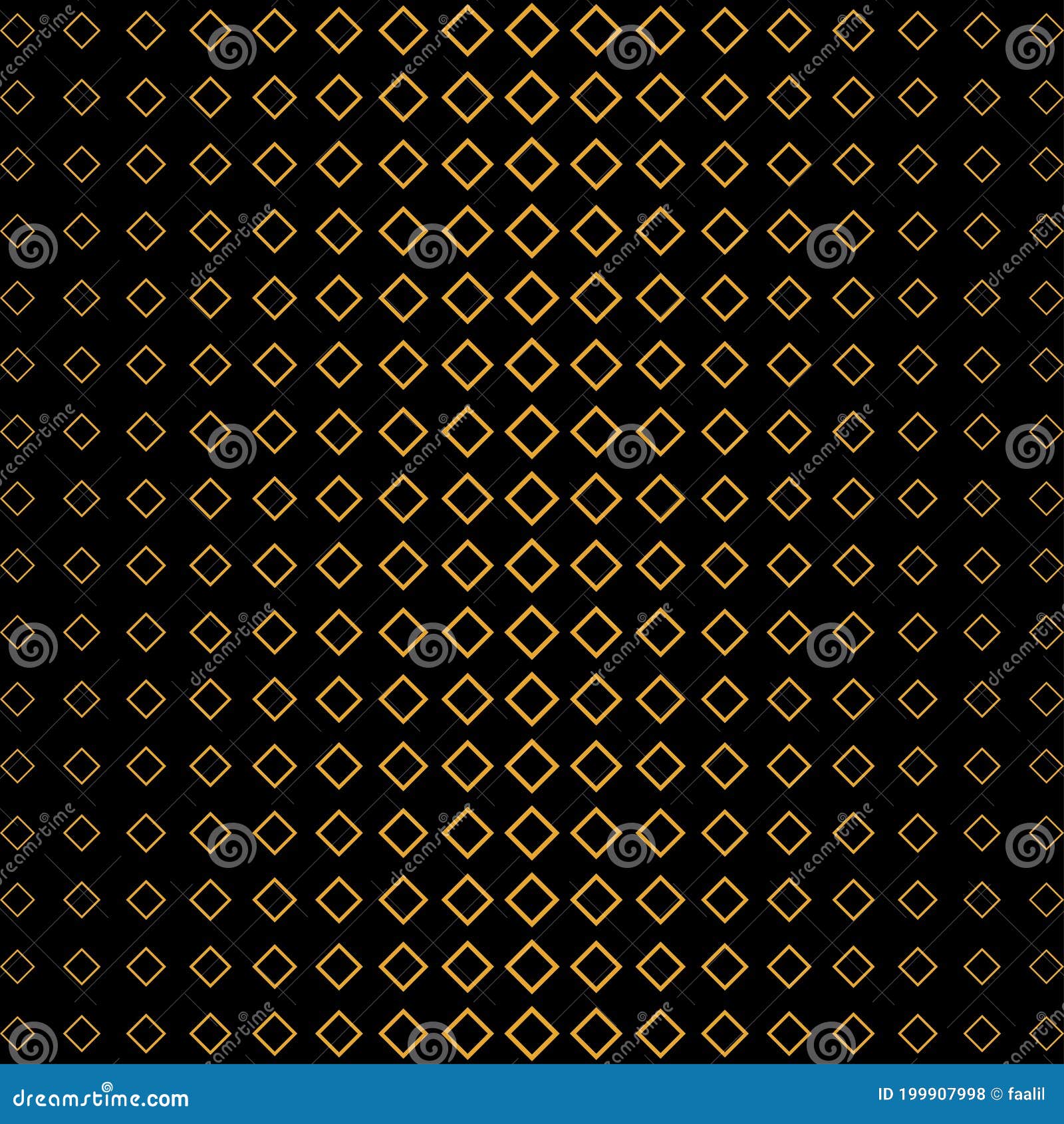 Diamond Shape Halftone Pattern in Square, Design Element for Web ...