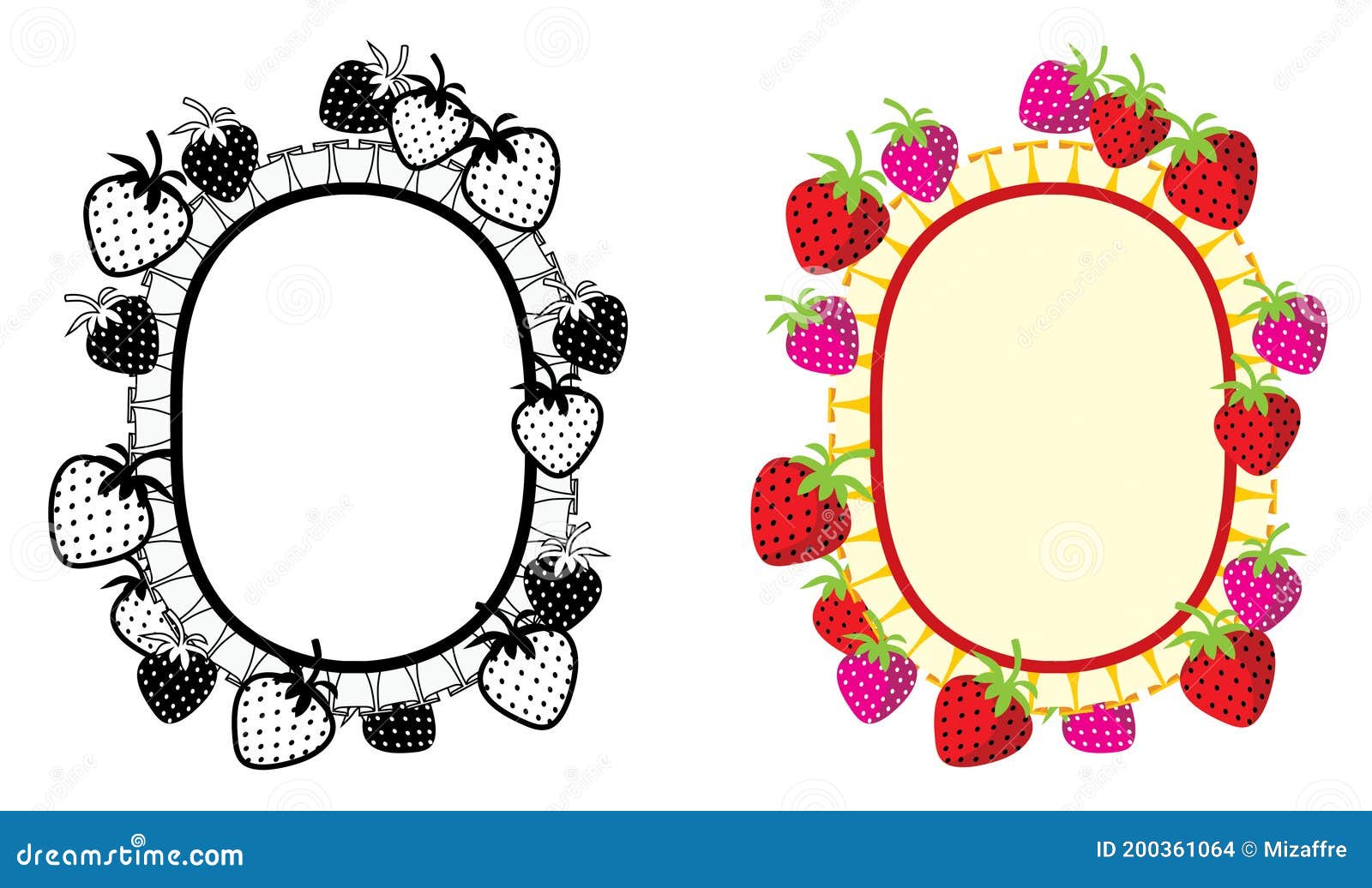 Oblong Oval Shapes Horizontal Repeat Motif Vector Illustration ...