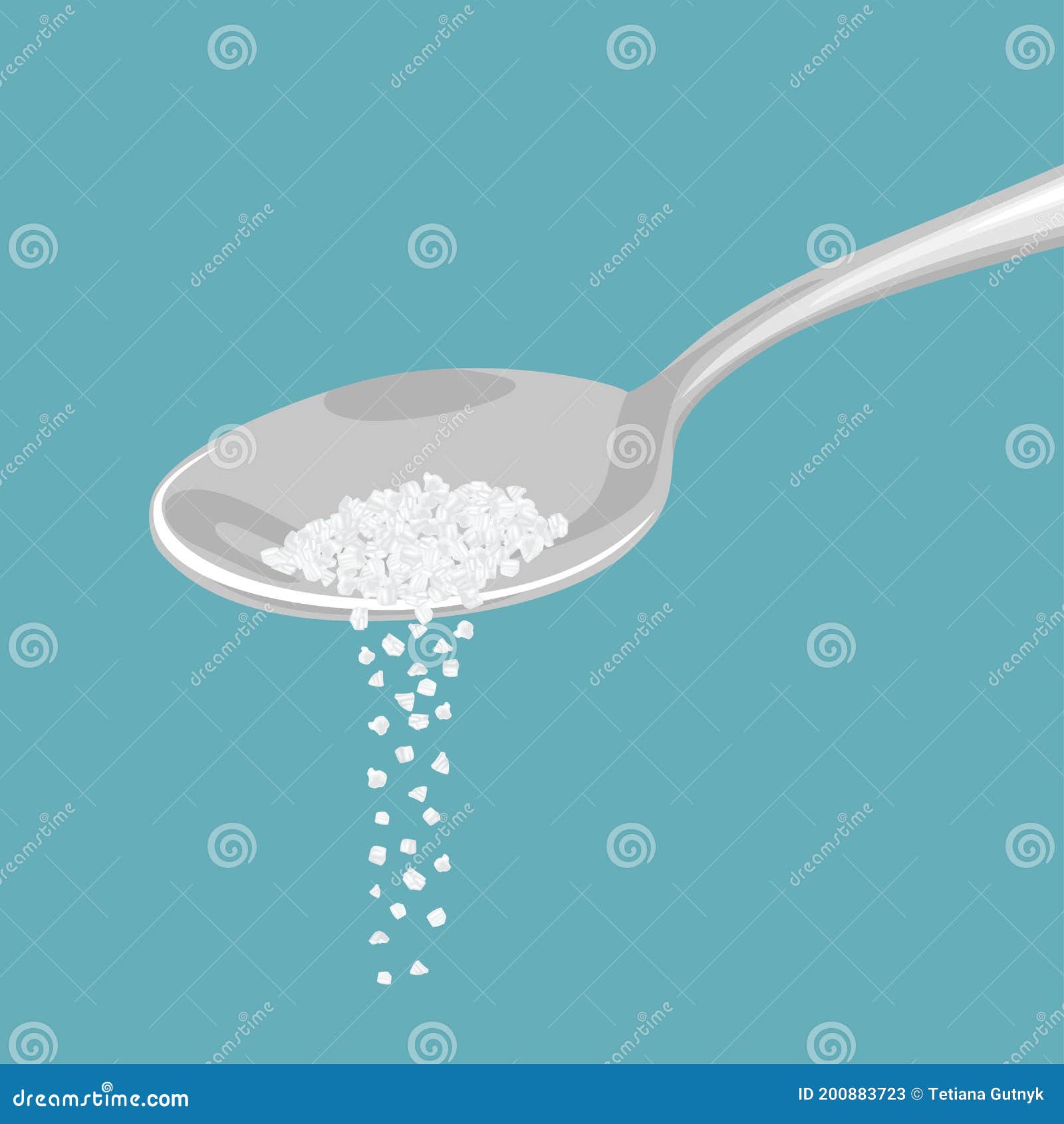 Salt Pouring Out Of A Salt Shaker Illustration | CartoonDealer.com ...