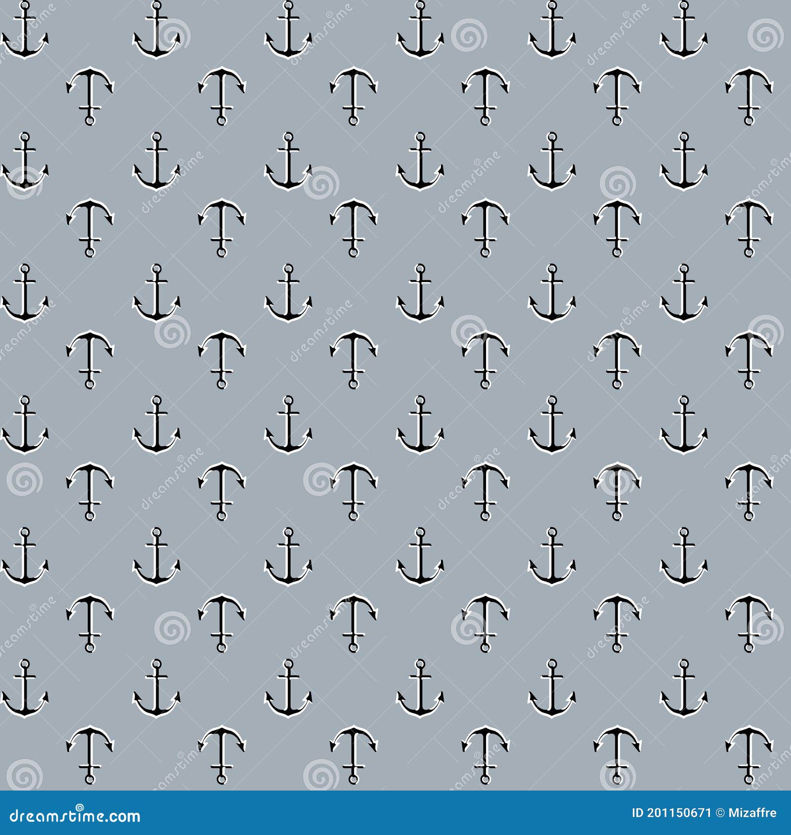 Sea Anchors Pattern Royalty-Free Stock Photo | CartoonDealer.com #36645831