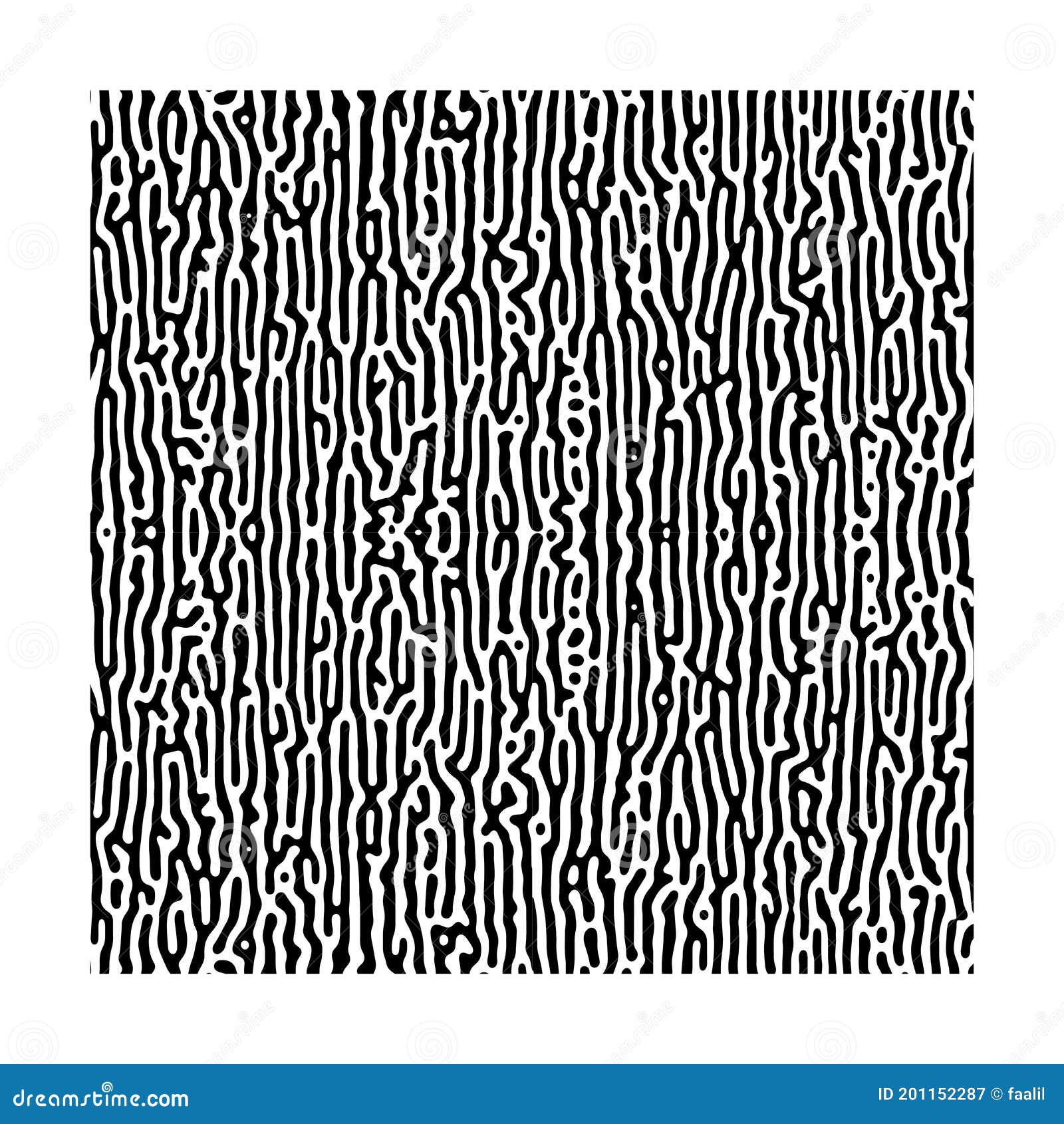 Seamless Reaction Diffusion or Turing Pattern Vector Design Caused by ...