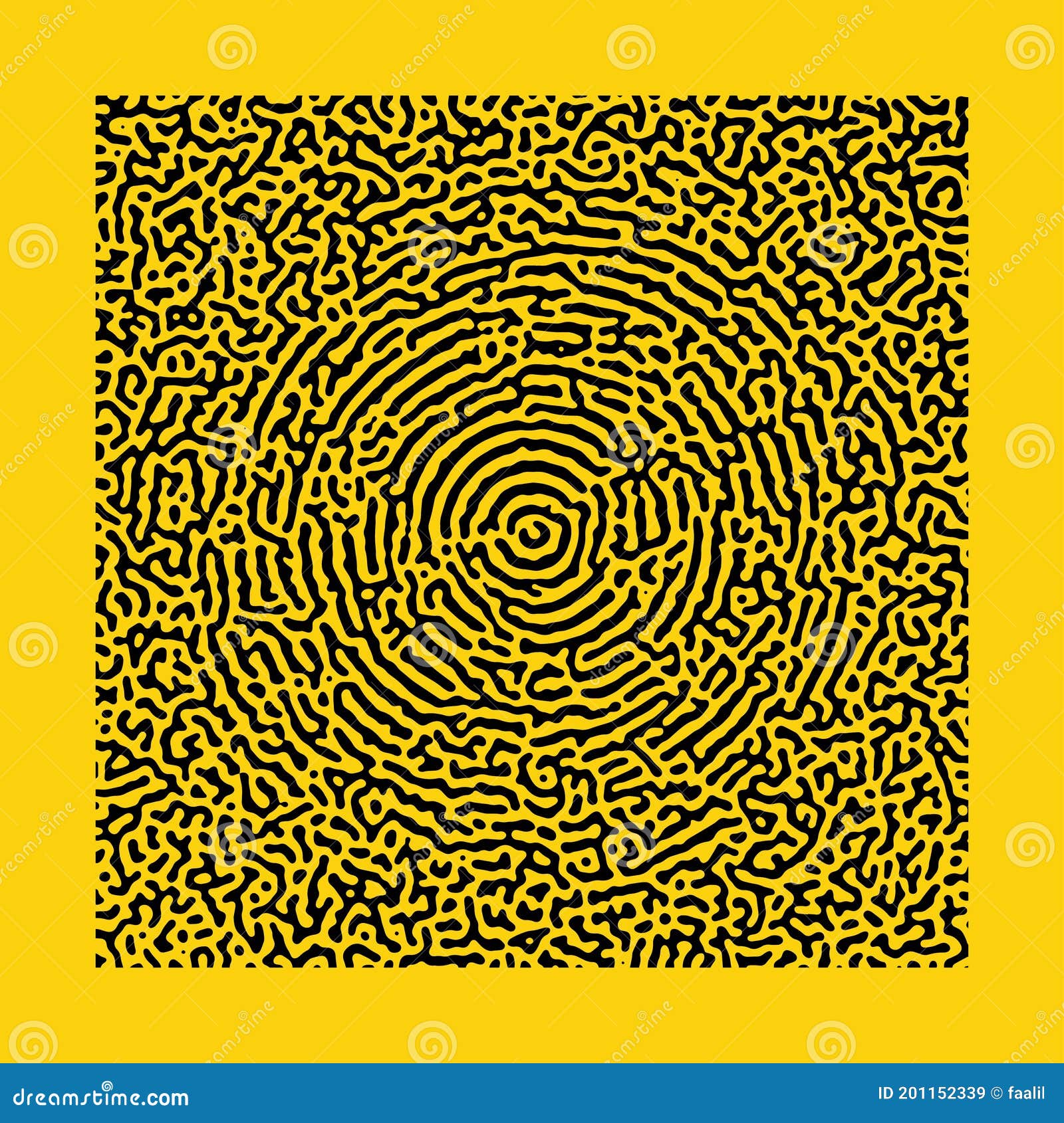 Reaction Diffusion or Turing Pattern Vector Design Caused by Reactionâ ...