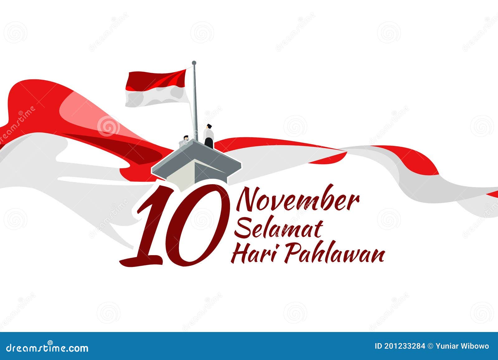 November 10, Heroes Day stock vector. Illustration of patriotic - 201233284