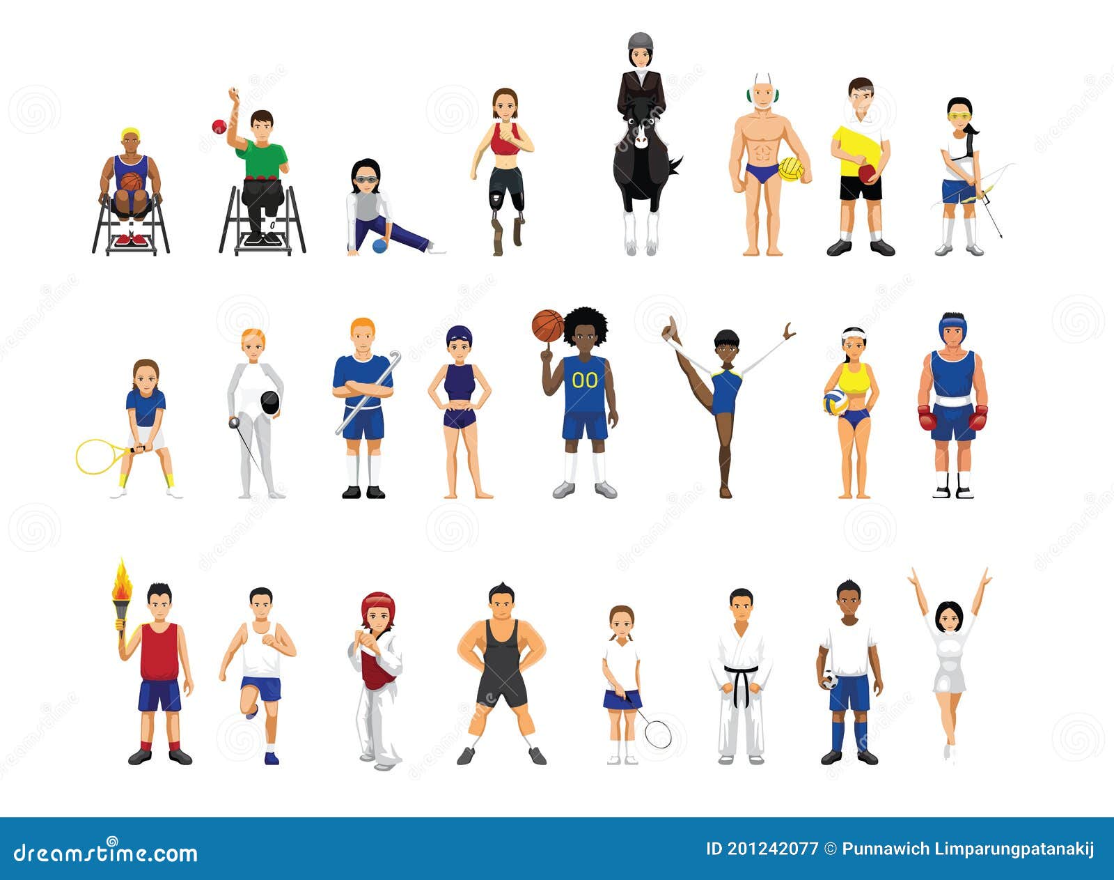 Sport Boccia Field And Equipment Vector Illustration | CartoonDealer ...