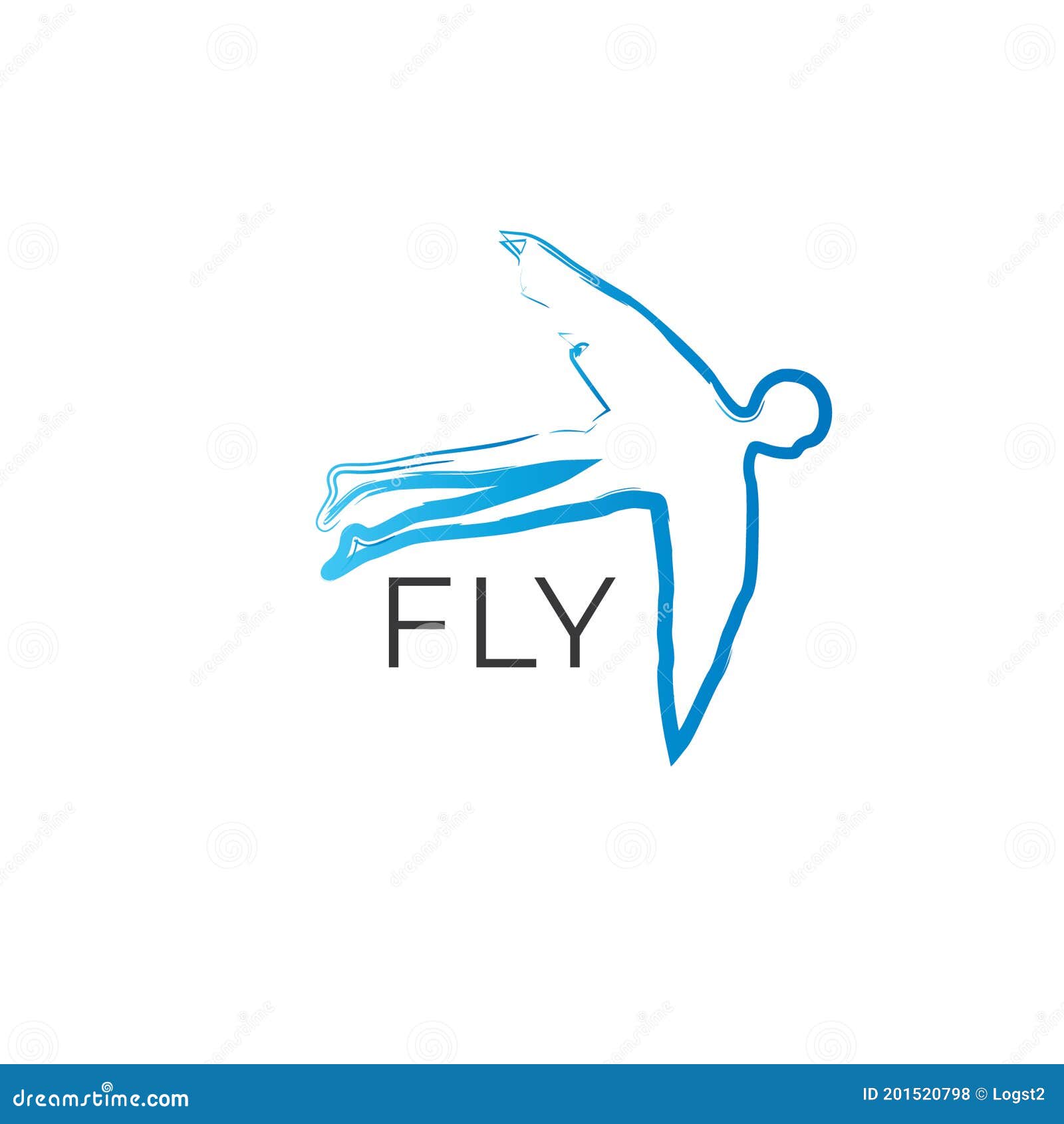 Fly Vector Logo. Fly Emblem Stock Vector - Illustration of vector, sign ...