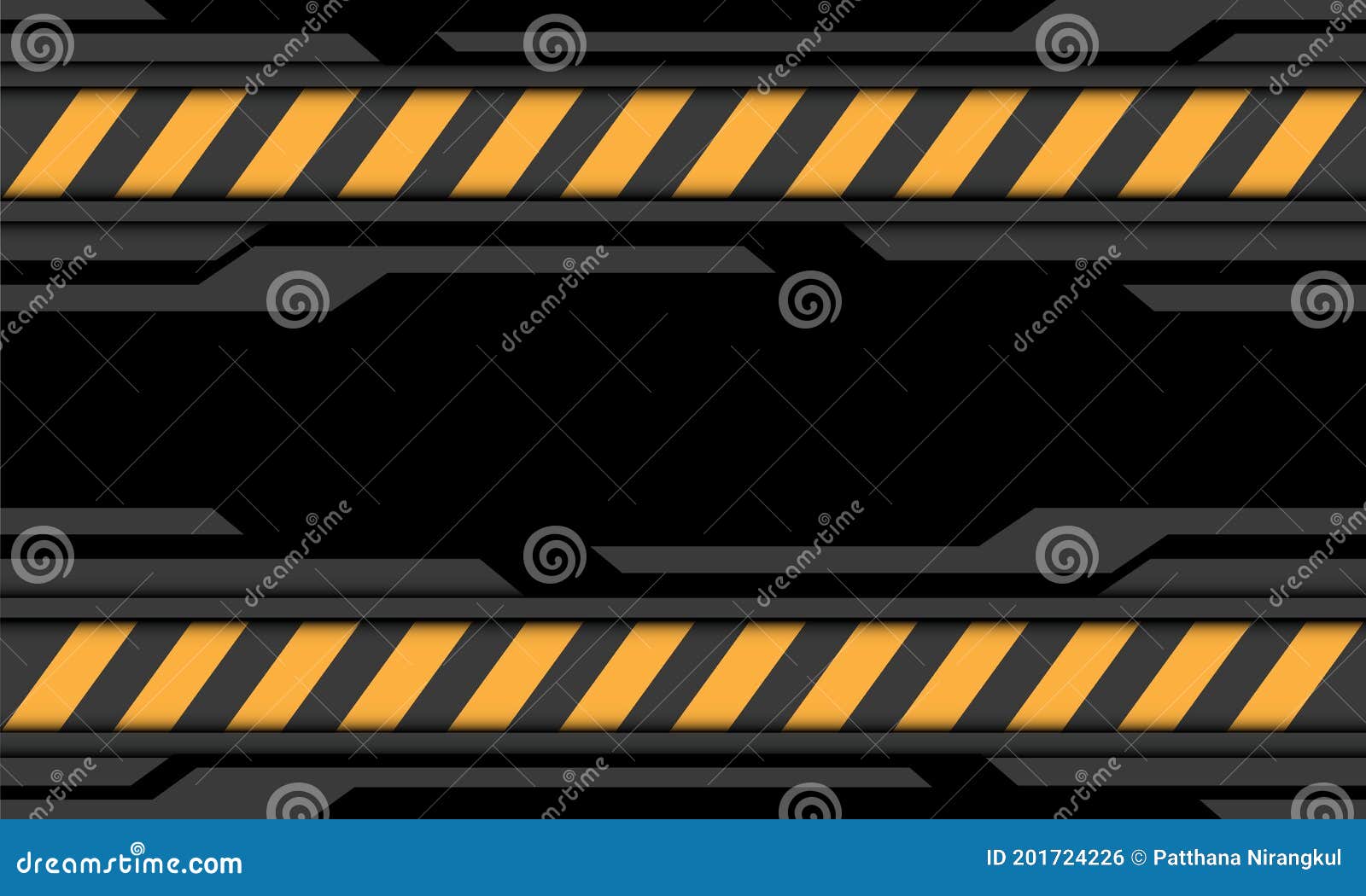 Abstract Grey Black Cyber Yellow Line Caution Symbol Design Modern ...