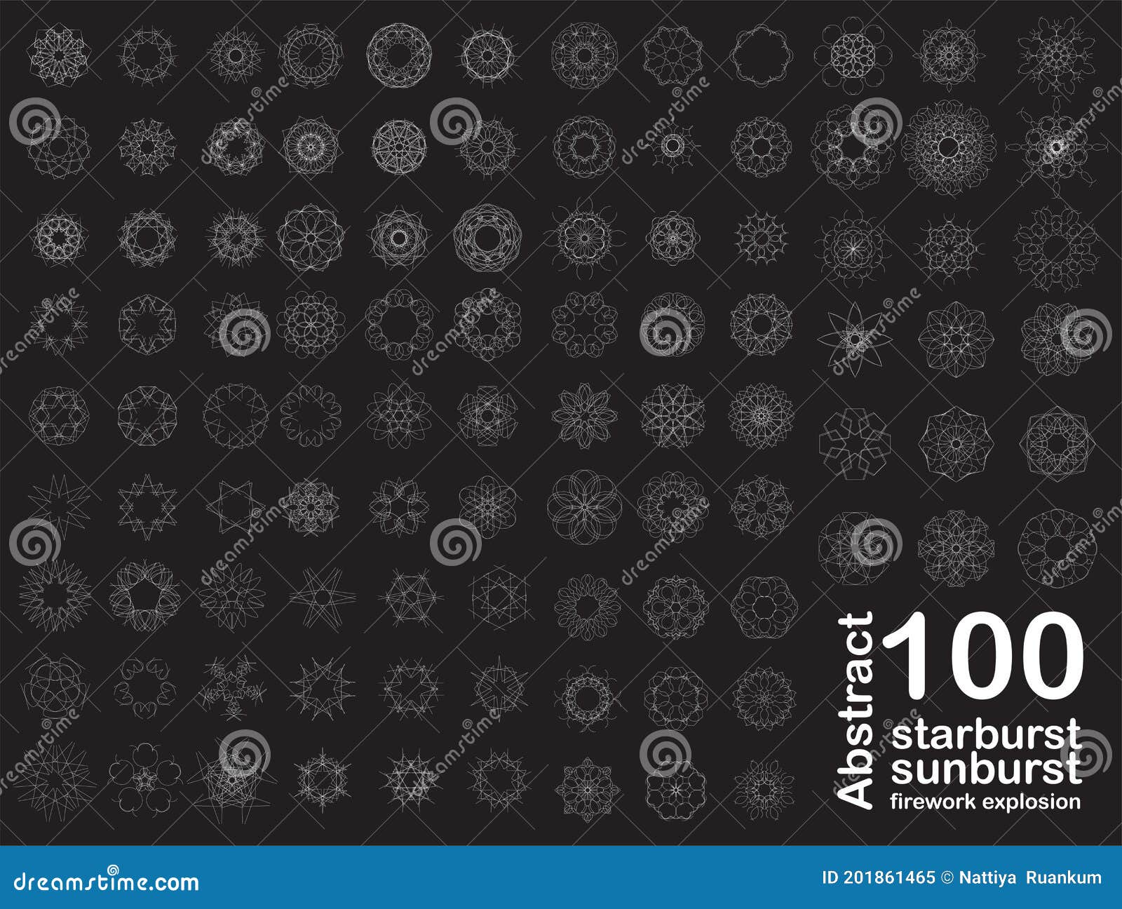 Abstract Starburst Background. Cartoon Vector | CartoonDealer.com ...