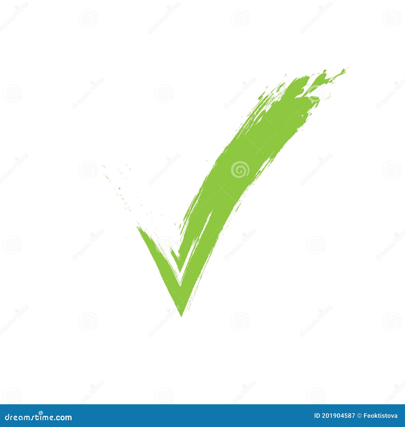 Checkmark And X Or Confirm And Deny Square Icon Button Flat For Apps ...