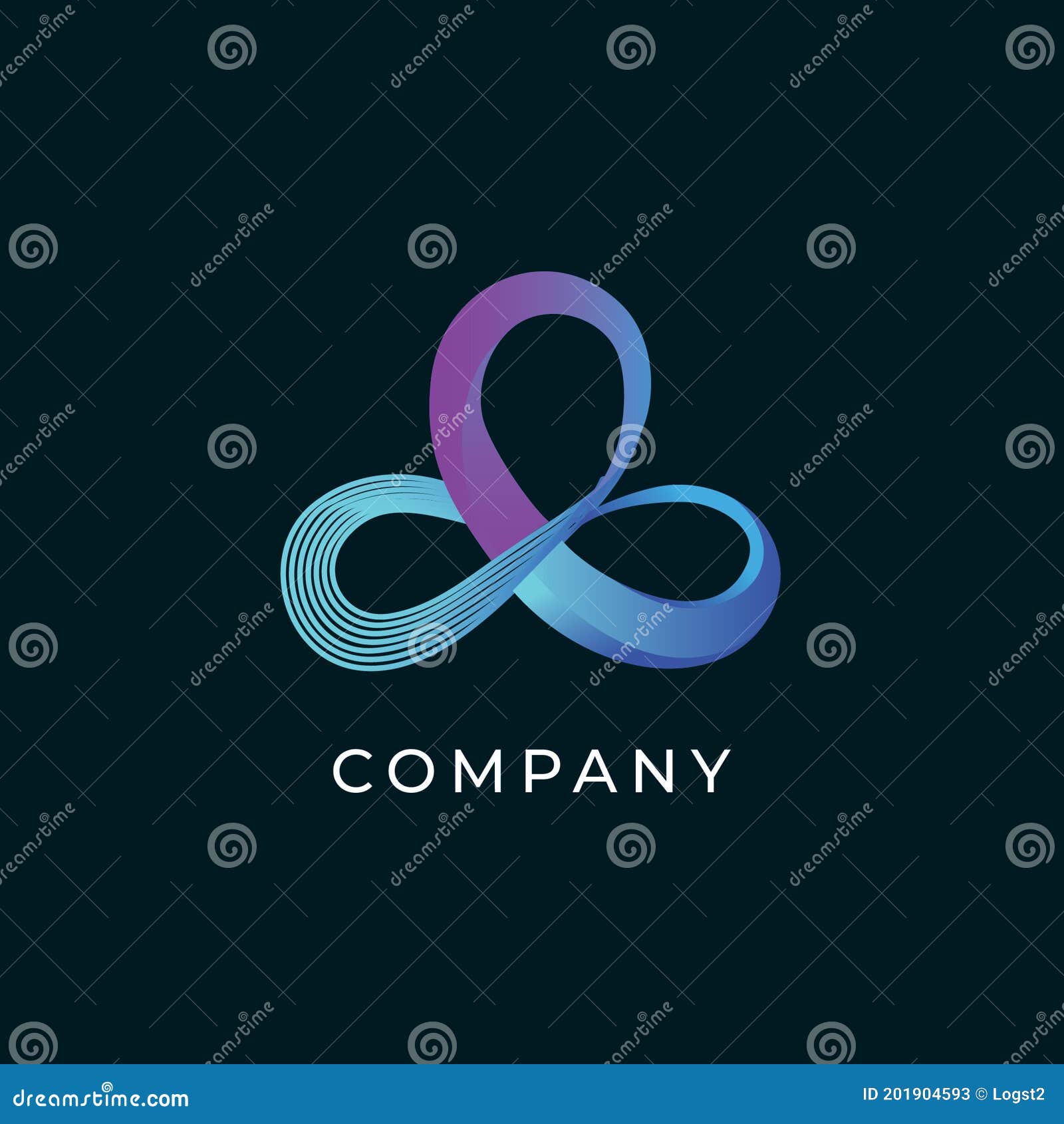 Infinity Vector Logo. Infinity Vector Emblem. Infinity Vector Sign ...