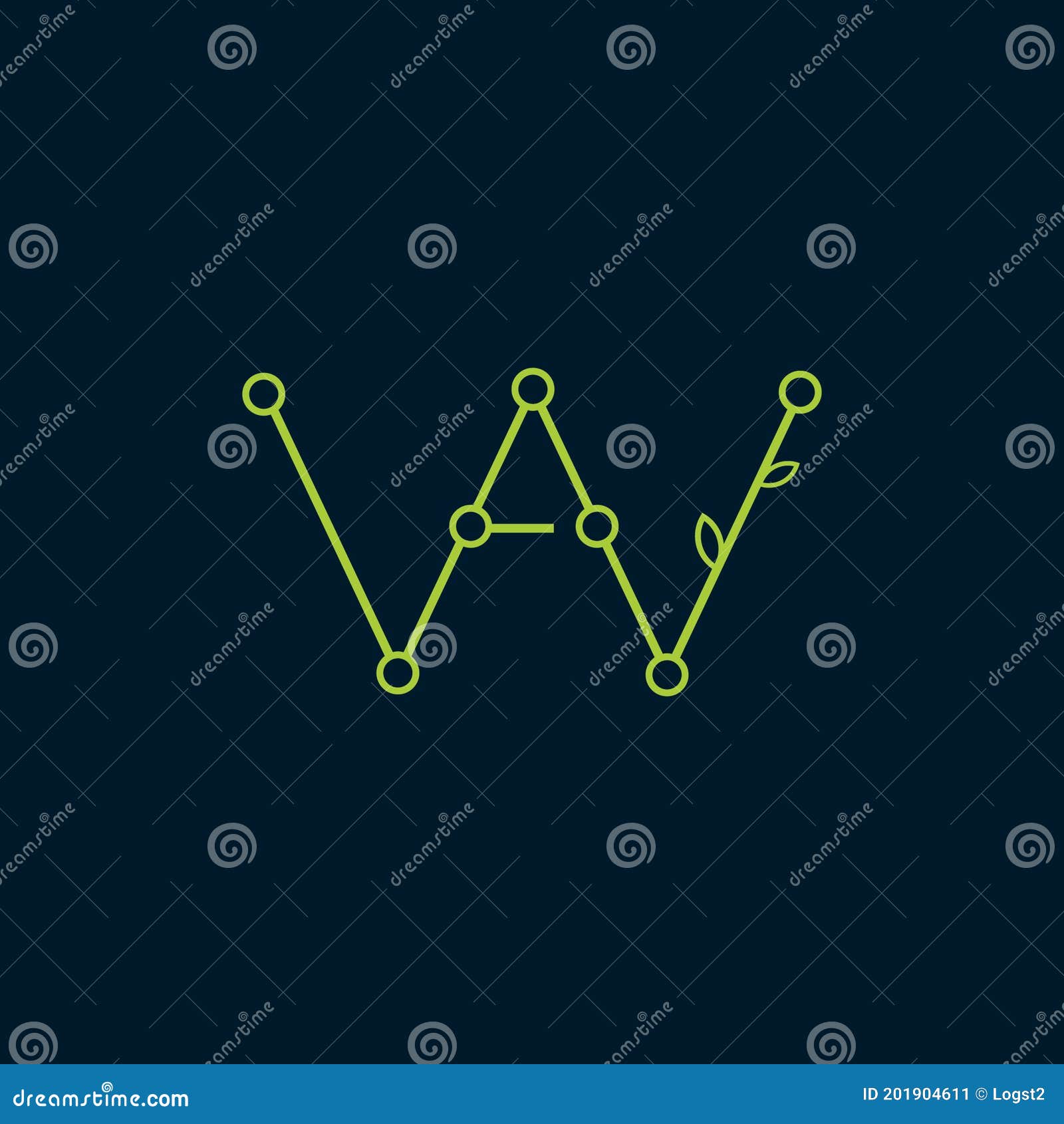 W Letters Vector Logo. W Letters Emblem. W Letter Sign Stock Vector ...