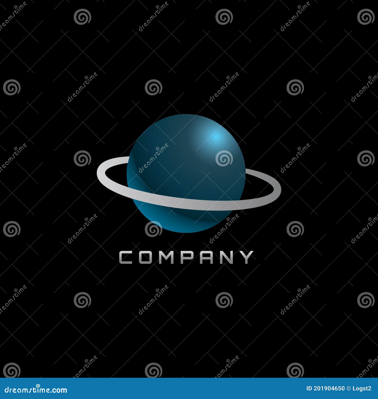 Space Logo. Space Emblem. Planets Vector Logo. Orbital Emblem.Space ...