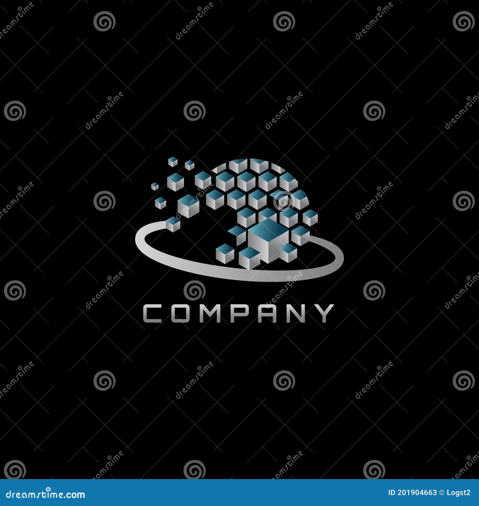 Space Logo. Space Emblem. Planets Vector Logo. Orbital Emblem.Space ...