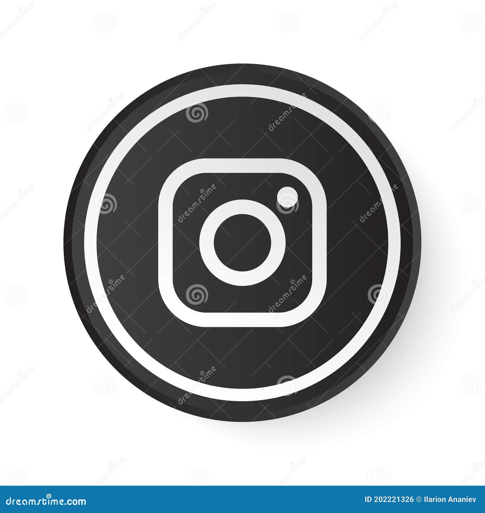Instagram Logo Button
