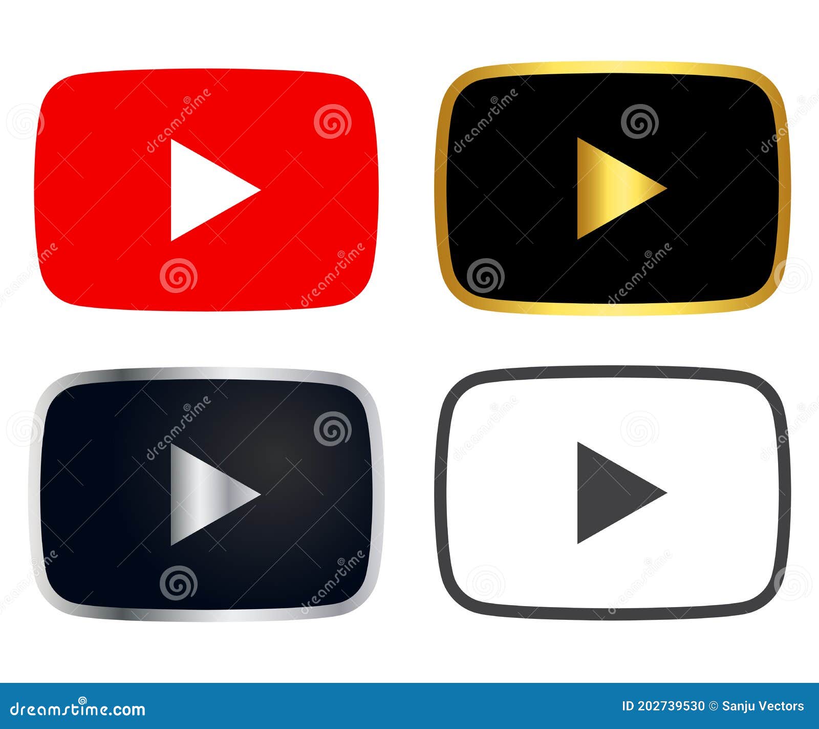 Youtube Play Button Logo