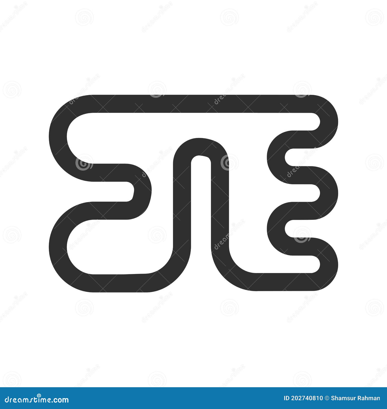 Initial Letter Eb Logo or Be Logo Vector Design Template Stock Vector ...