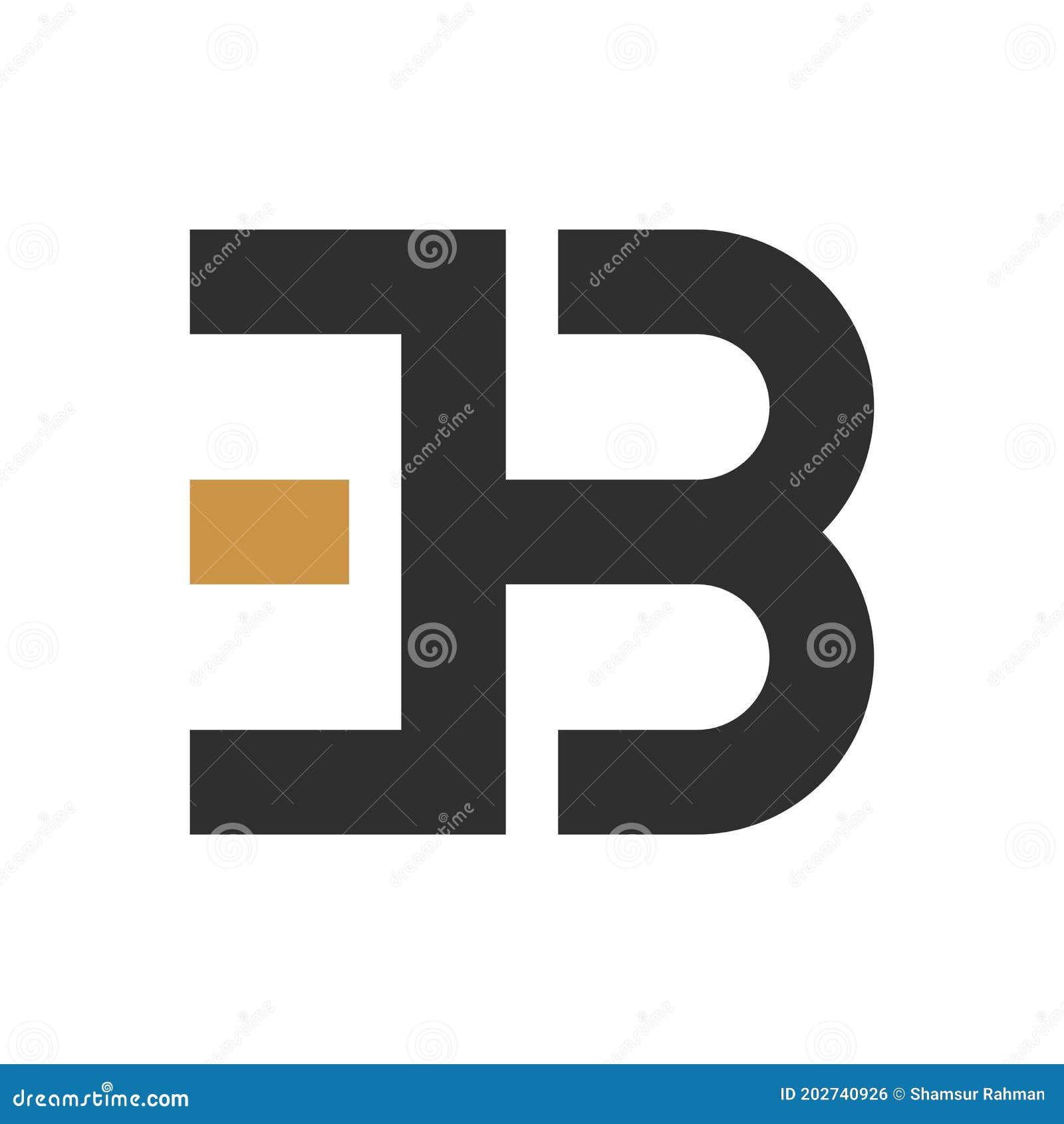 Initial Letter Eb Logo or Be Logo Vector Design Template Editorial ...