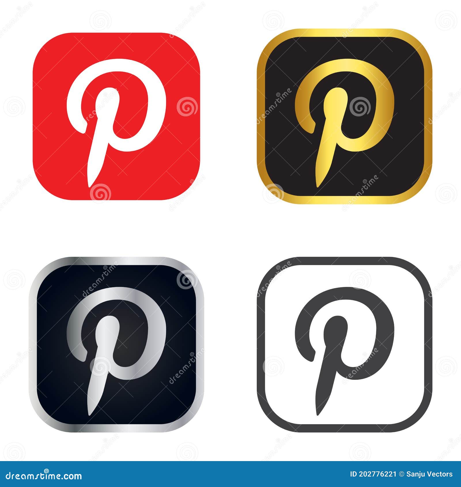 Pininterest Stock Illustrations – 2 Pininterest Stock Illustrations ...