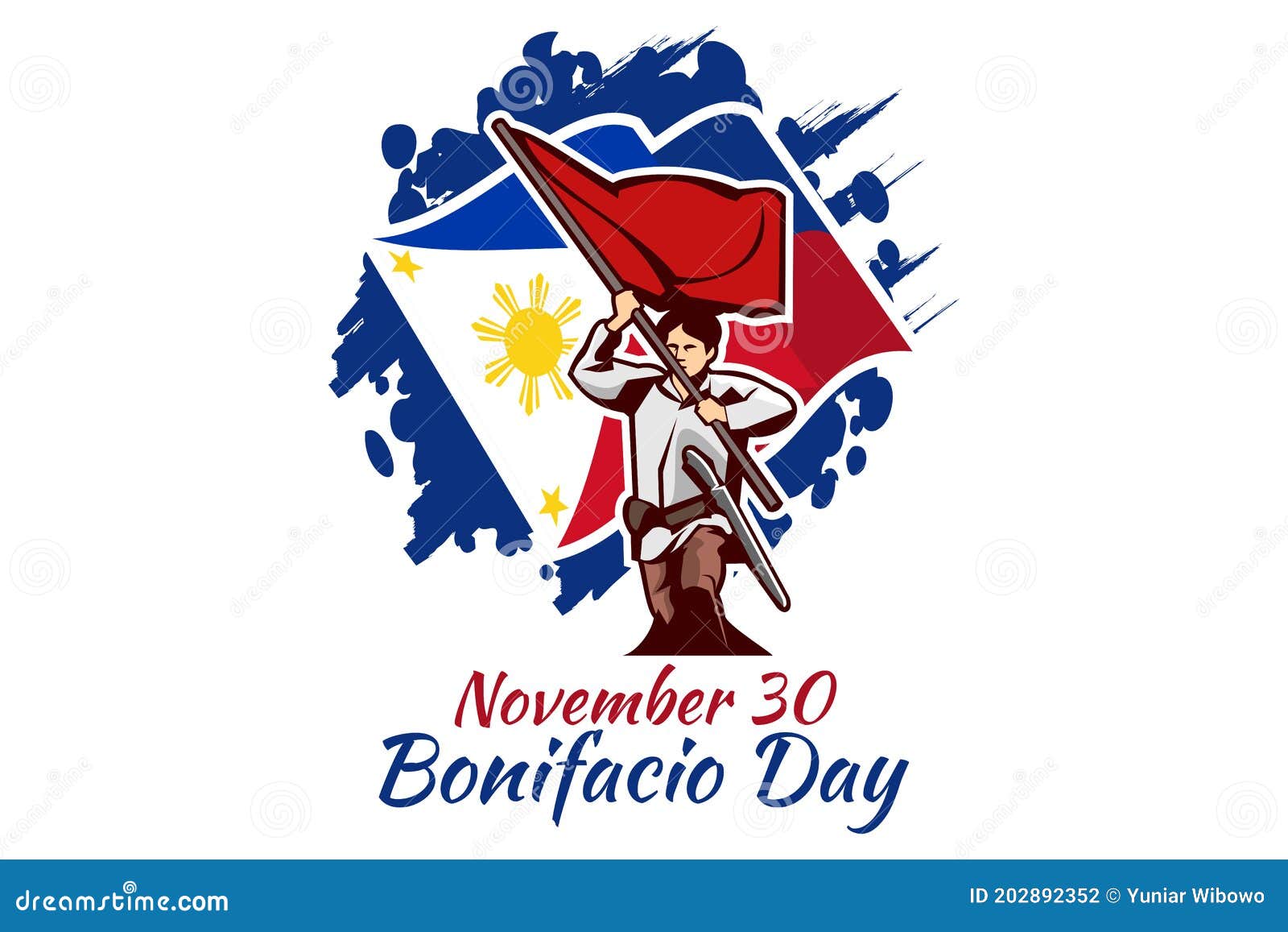 Happy Bonifacio Stock Illustrations – 143 Happy Bonifacio Stock ...