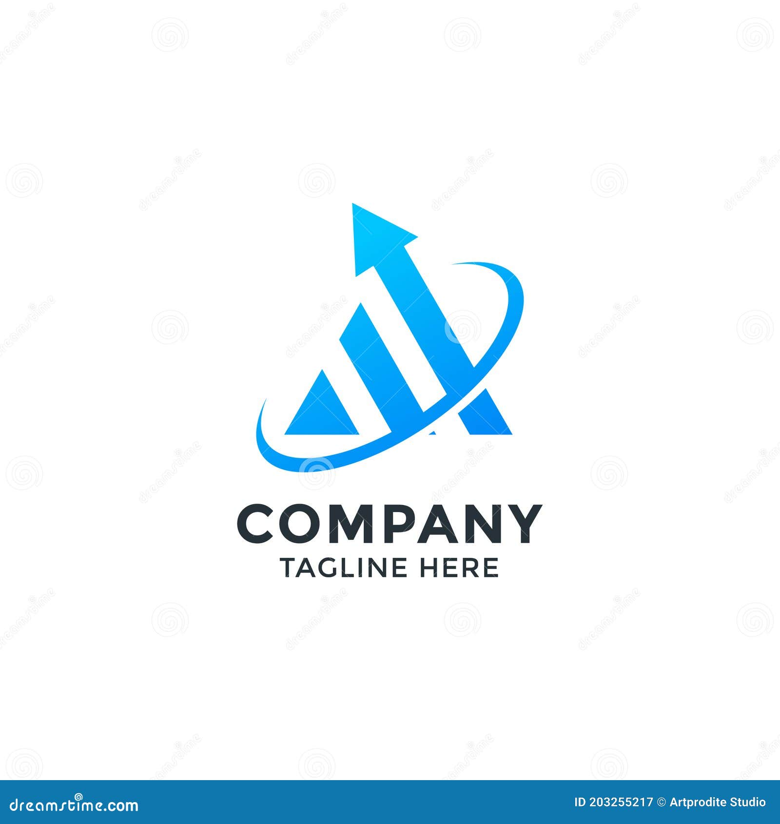 Abstract Accounting Financial Management Logo Design Tamplate. Stock ...
