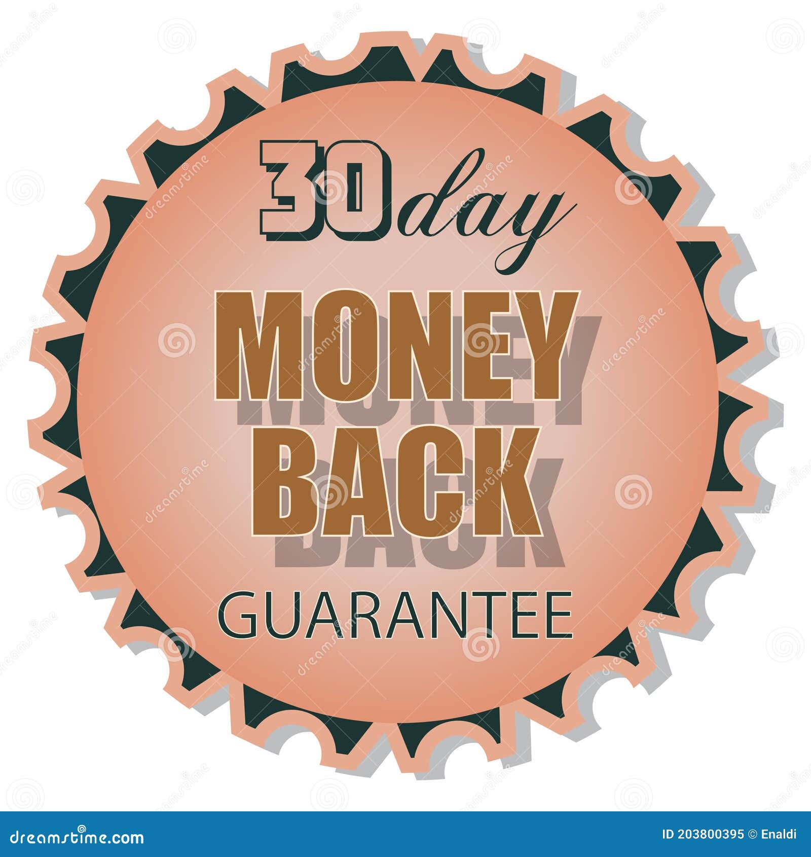 30 Day Money Back Guarantee Badge Stock Vector - Illustration of ...