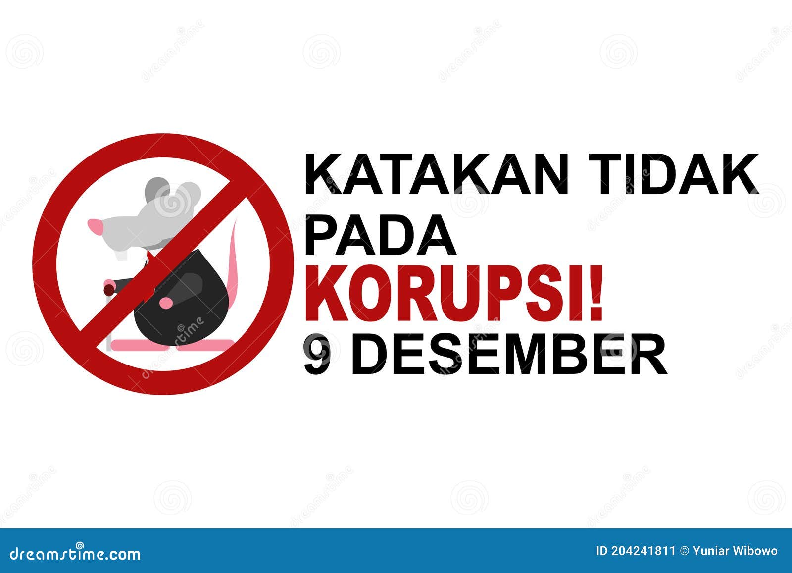 Say No To Corruption! December 9. Happy Anti-corruption Day with the ...