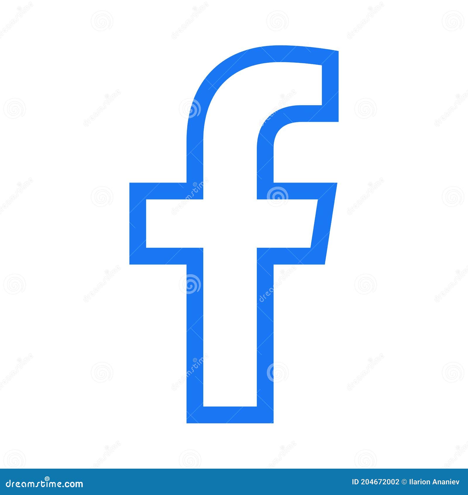 Facebook Logo - Vector - Original Latest Blue Color - Isolated. F Icon ...