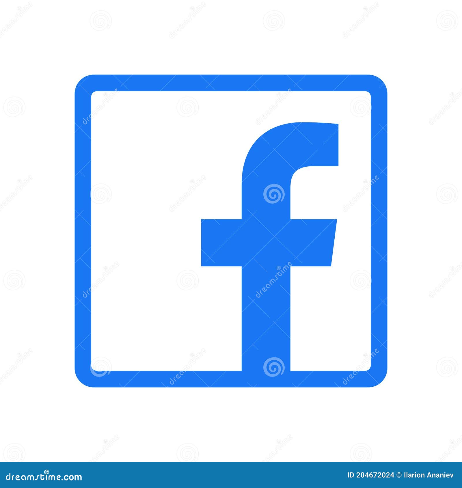 Facebook Logo - Vector - Original Latest Blue Color - Isolated. F Icon ...