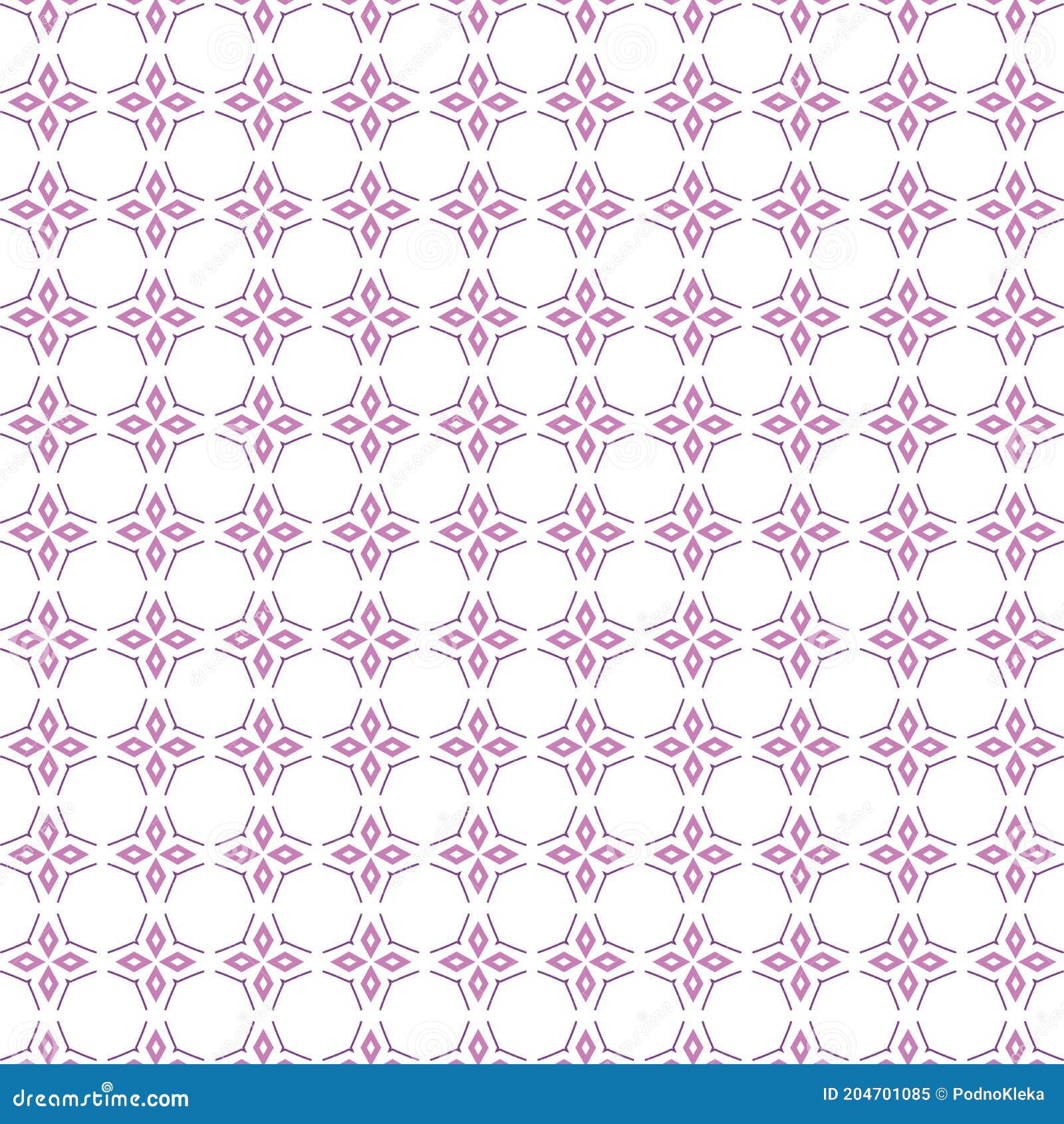 Purple Floral Diamonds Vector Seamless Pattern. Colors Texture. Digital ...