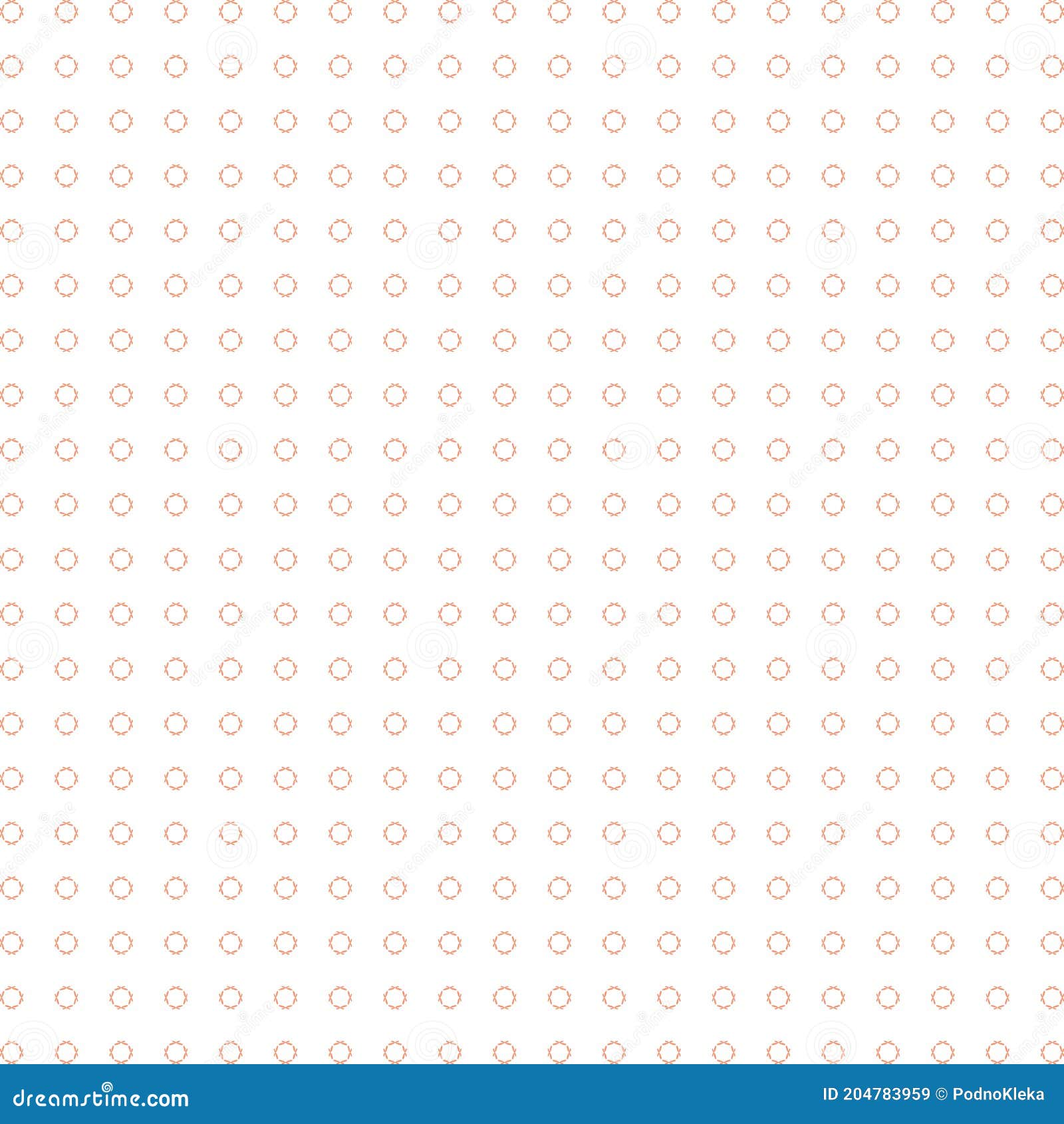 Outline Dotted Vector Retro Ornament Seamless Pattern. Colors Style ...