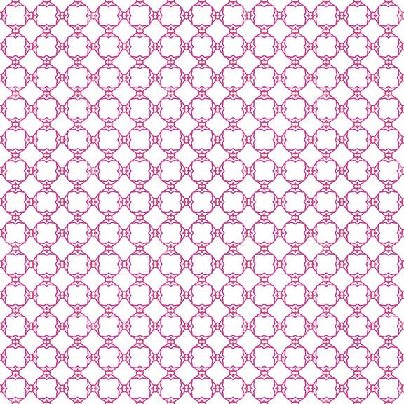 Outline Pink Geometric Fabric Seamless Pattern. Pink Texture. Digitally ...