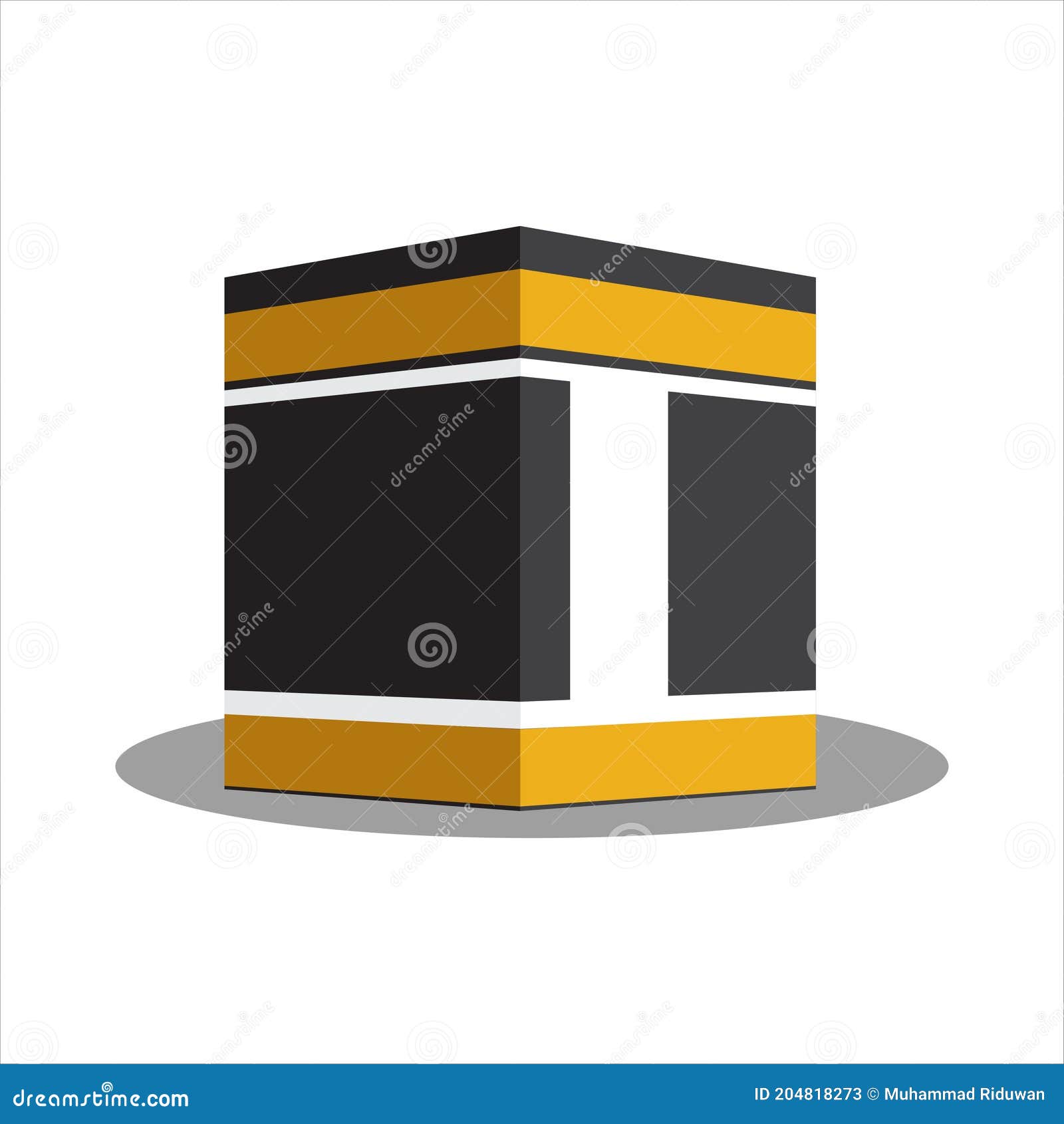 Kabah Icon Vector Logo Isolated Line Art Simple Mosque | CartoonDealer ...