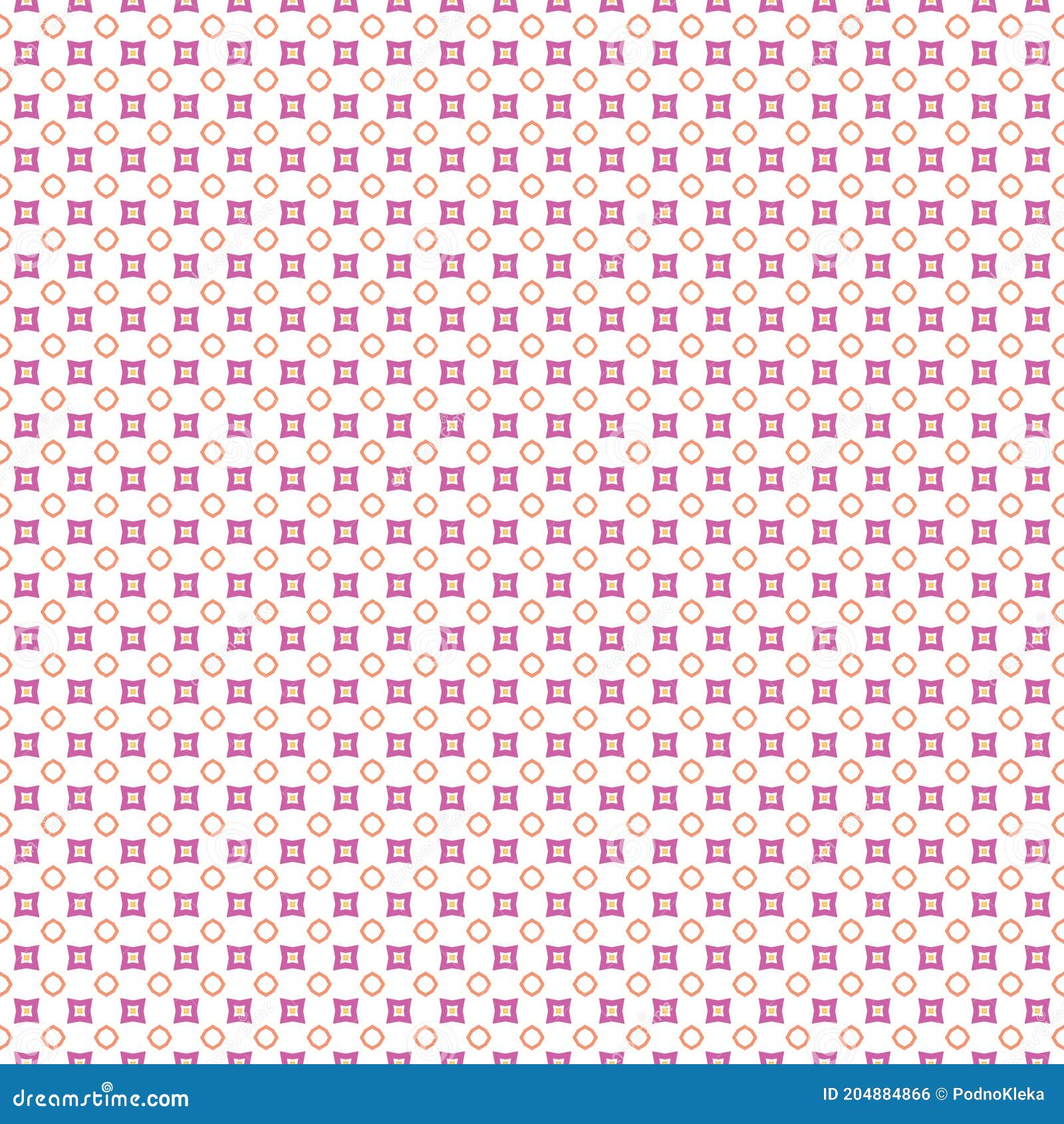 Abstract Geometric Square Dotted Pink Mosaic Seamless Fabric Texture ...