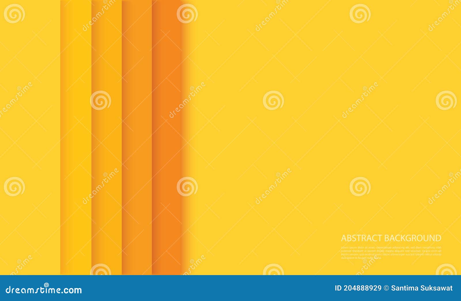 Abstract Modern Yellow Lines Background Vector Illustration EPS10 Stock ...