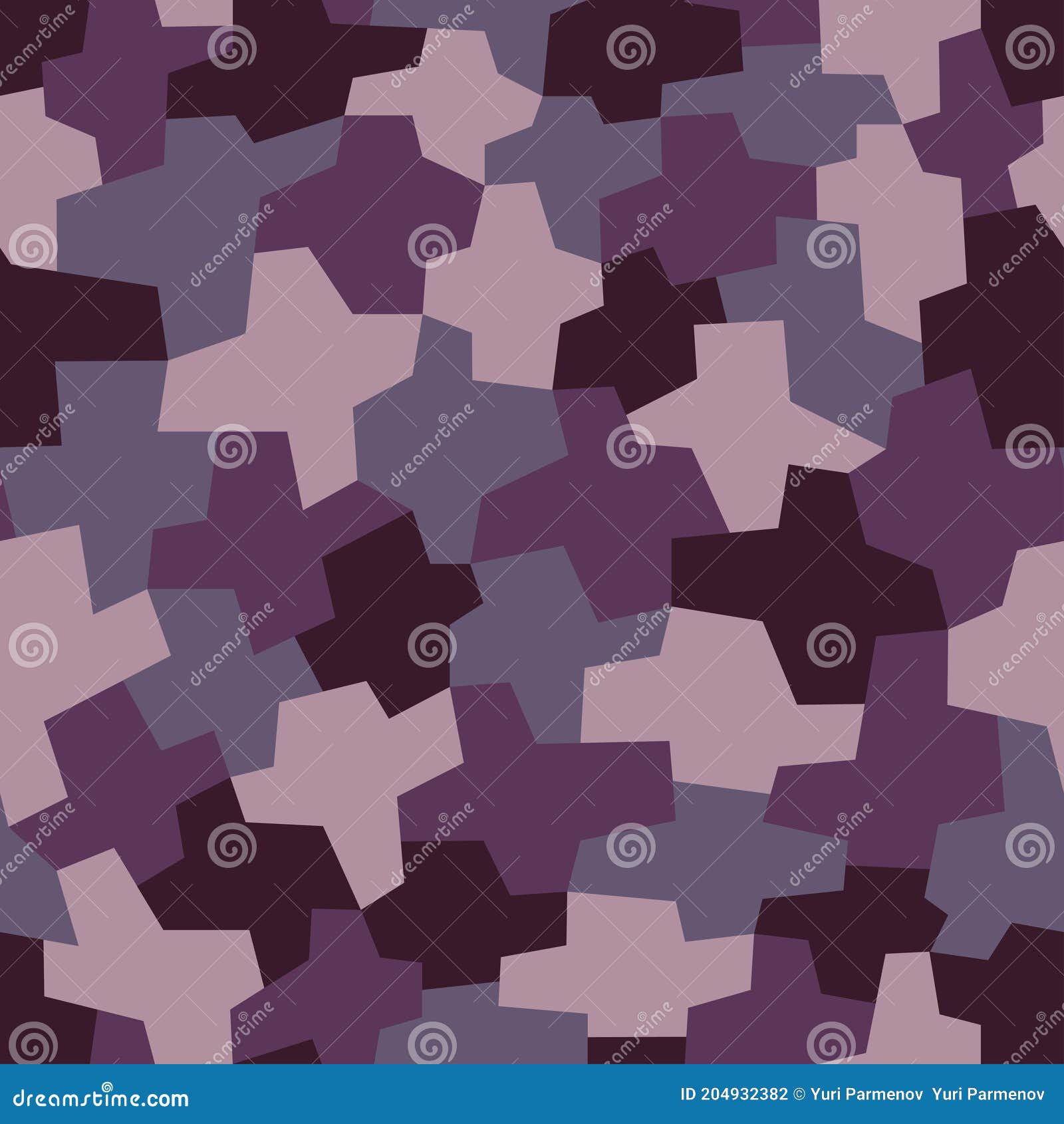 Fashionable Geometric Camouflage Pattern. Urban Camo, Military Print ...