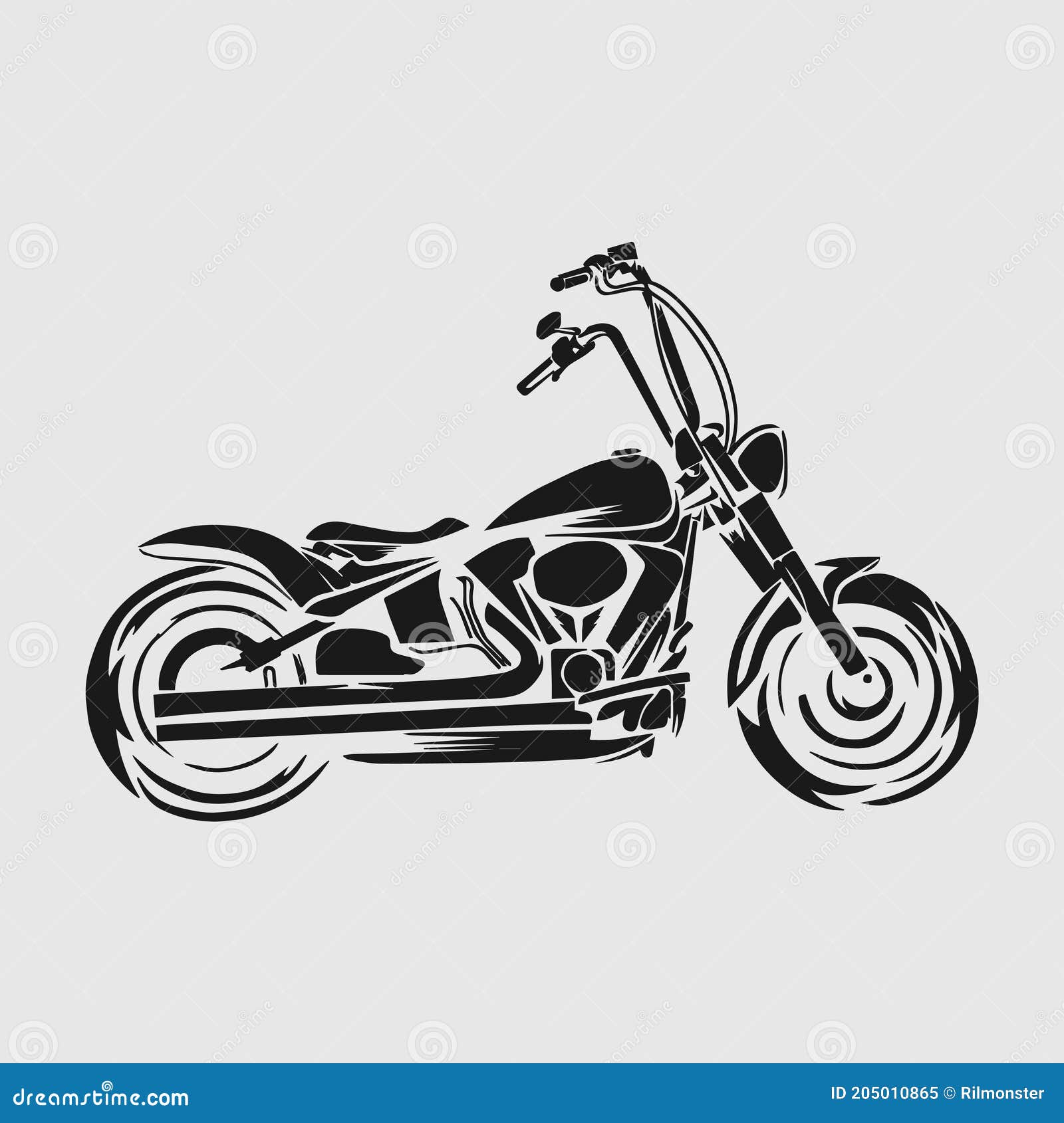 Harley-Davidson Dyna Lowrider Vector Royalty-Free Illustration ...