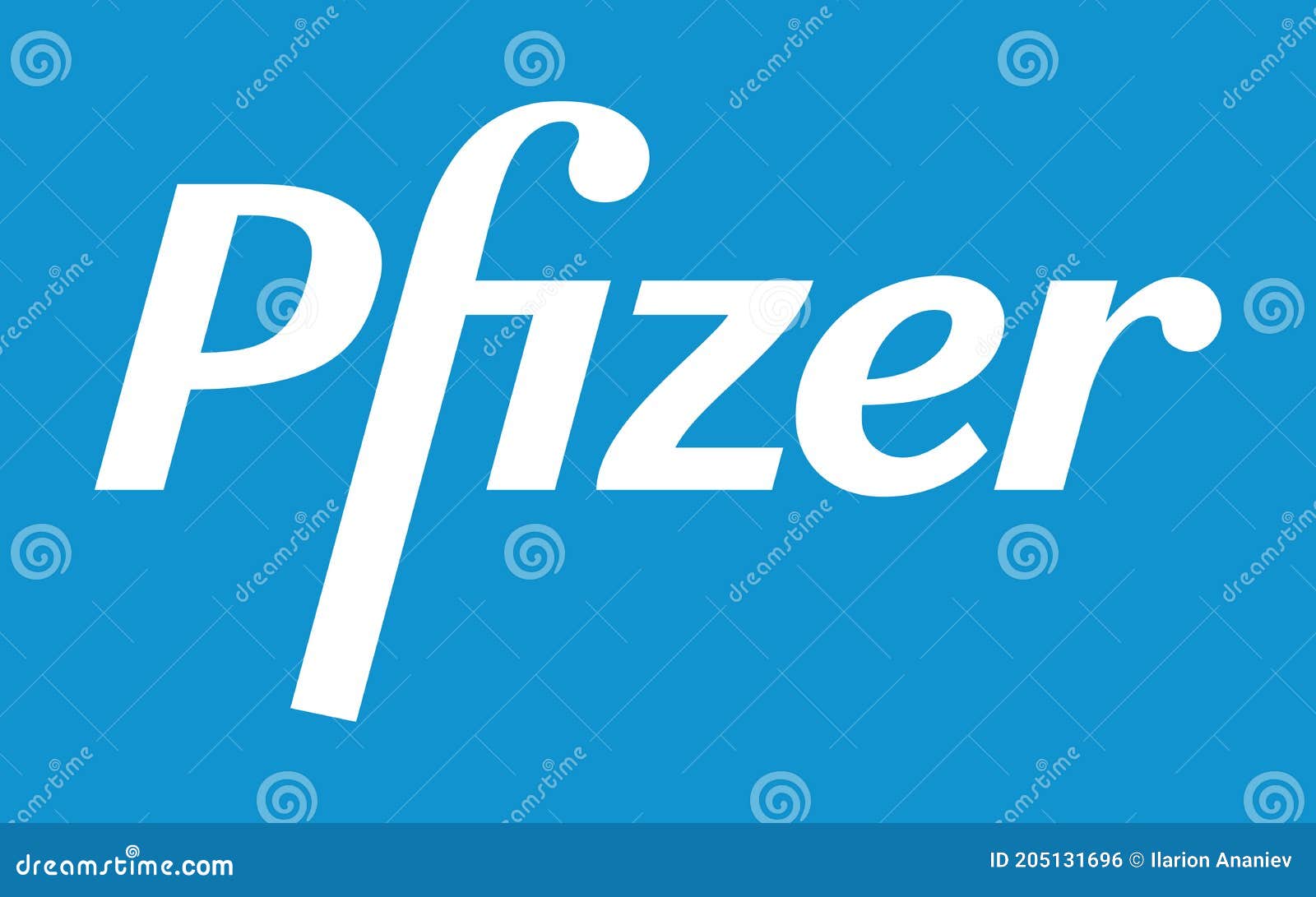 Pfizer Vector Logo - Latest Blue Color - American Pharmaceutical ...